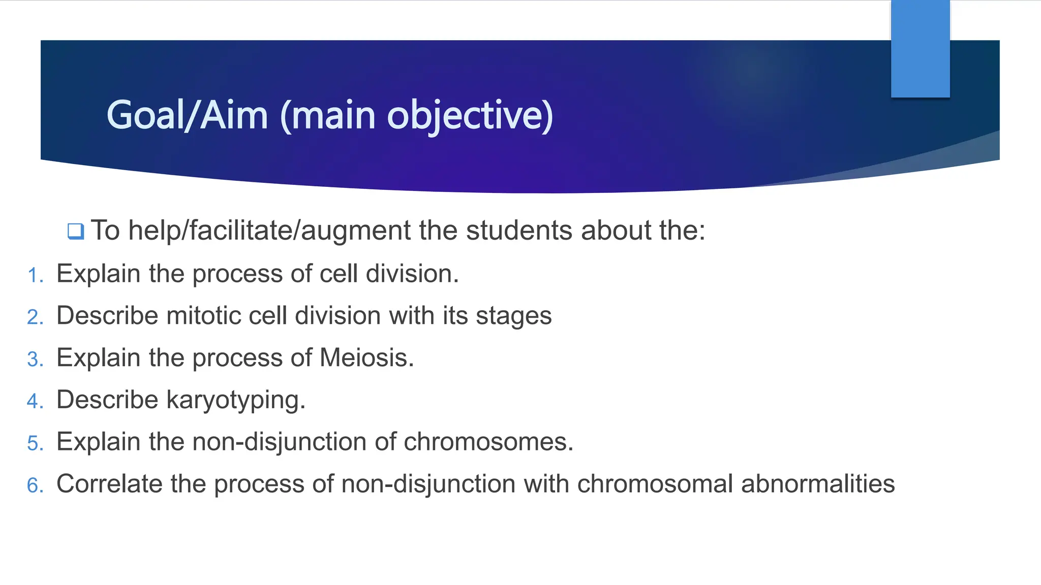 Cell Division, Mitosis & Meiosis by Dr. Rabia I. Gandapore.pptx
