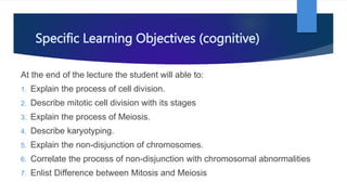 Cell Division, Mitosis & Meiosis by Dr. Rabia I. Gandapore.pptx