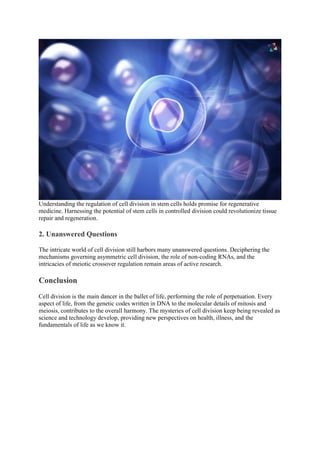 Cell Division: Mitosis, Meiosis & Cytokinesis | The Lifesciences ...