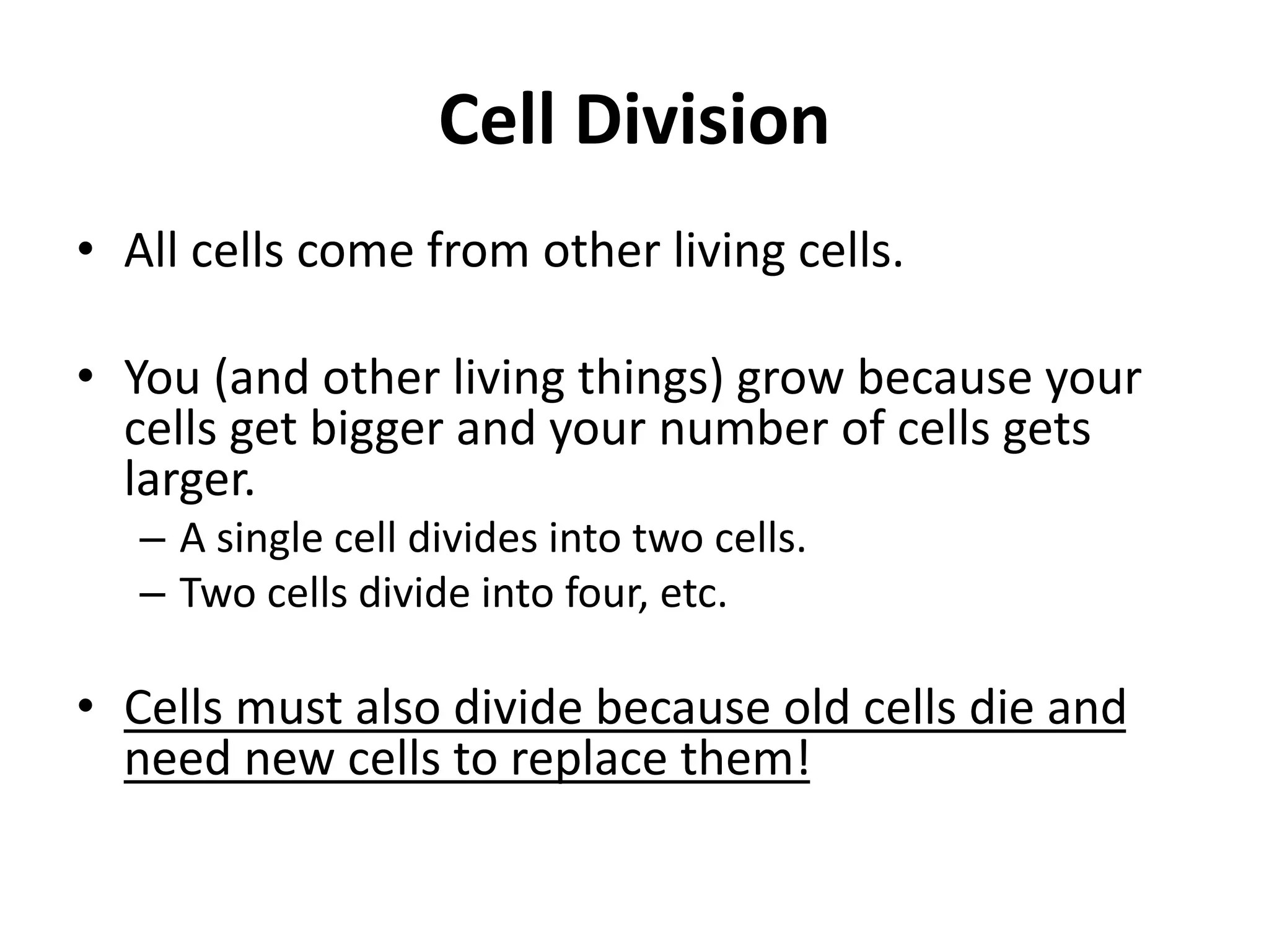 Cell division | PPTX