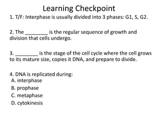 Cell division | PPTX