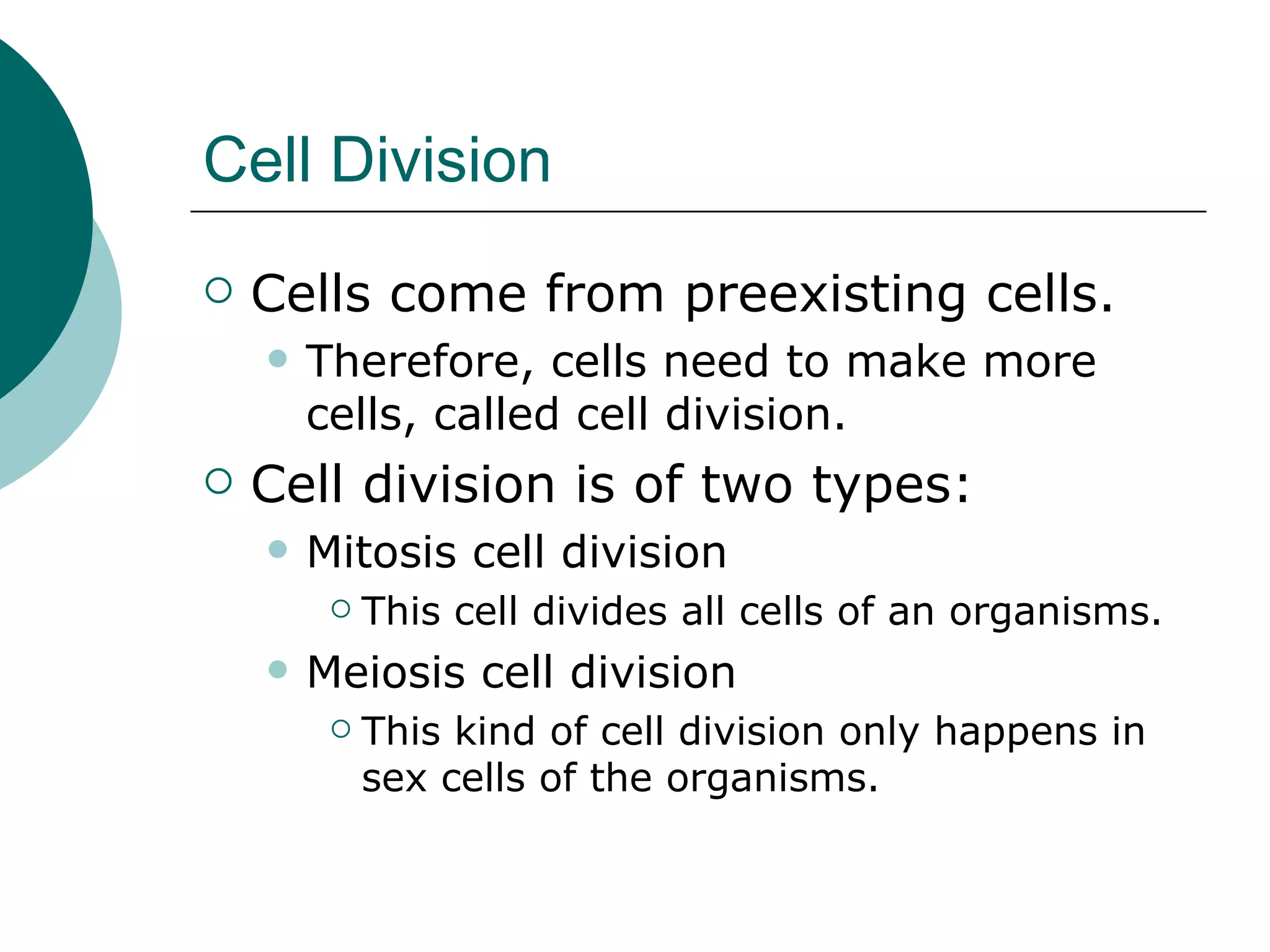 Mitosis Cell Division Ppt | PPT