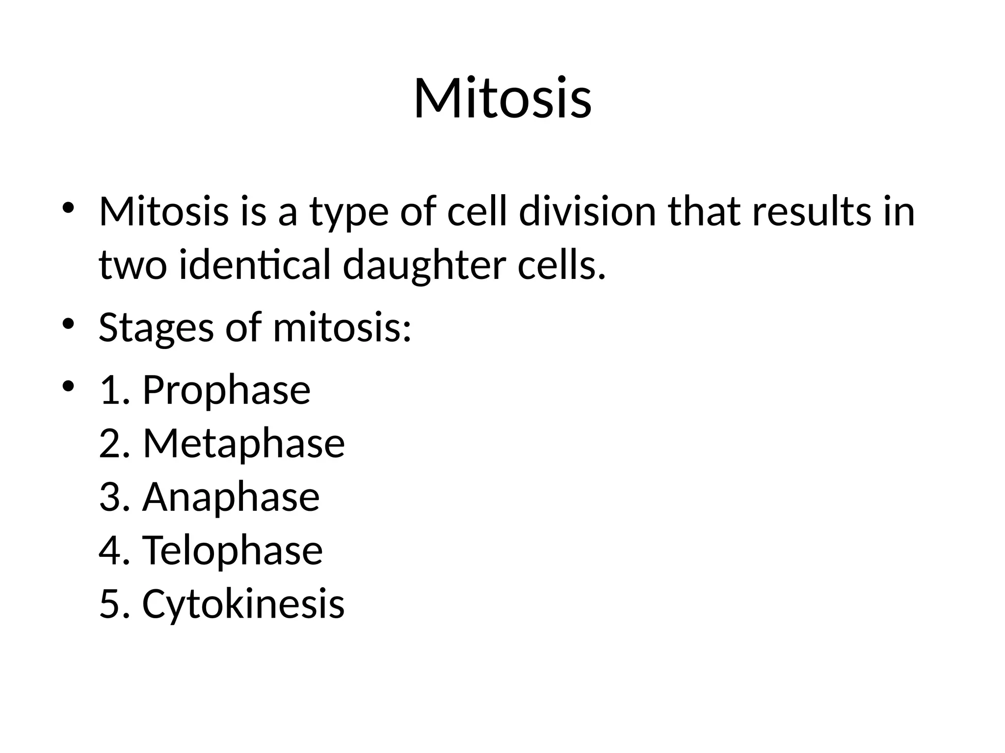 Cell_Division_Year_9.pptx summary for revising cell division | PPTX