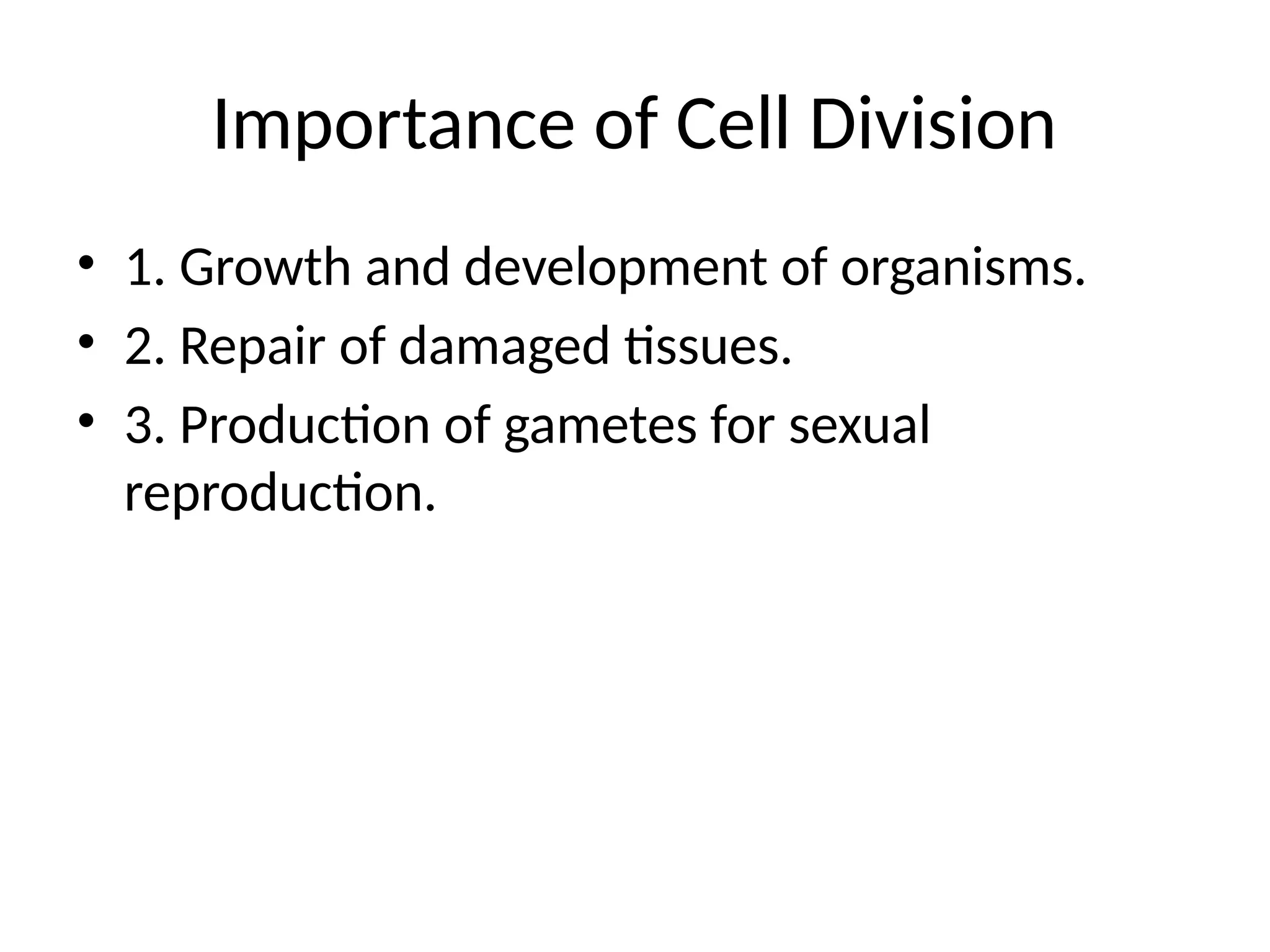 Cell_Division_Year_9.pptx summary for revising cell division | PPTX