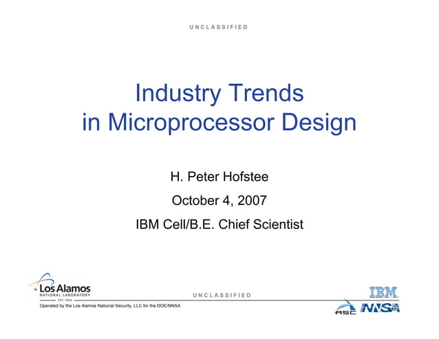 Industry Trends in Microprocessor Design | PDF | Computer Software and ...