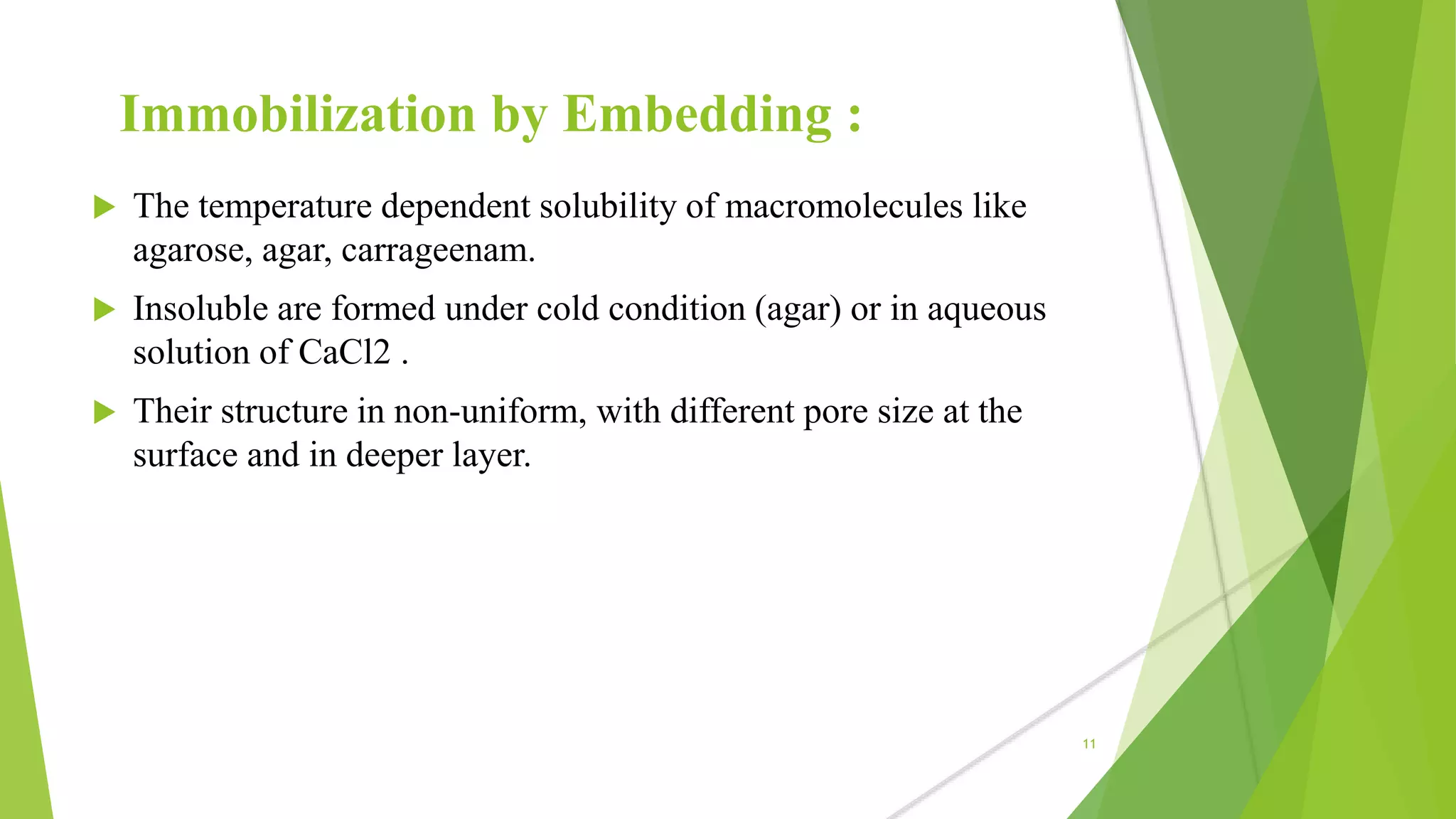 Cell immobilization technique. | PPTX