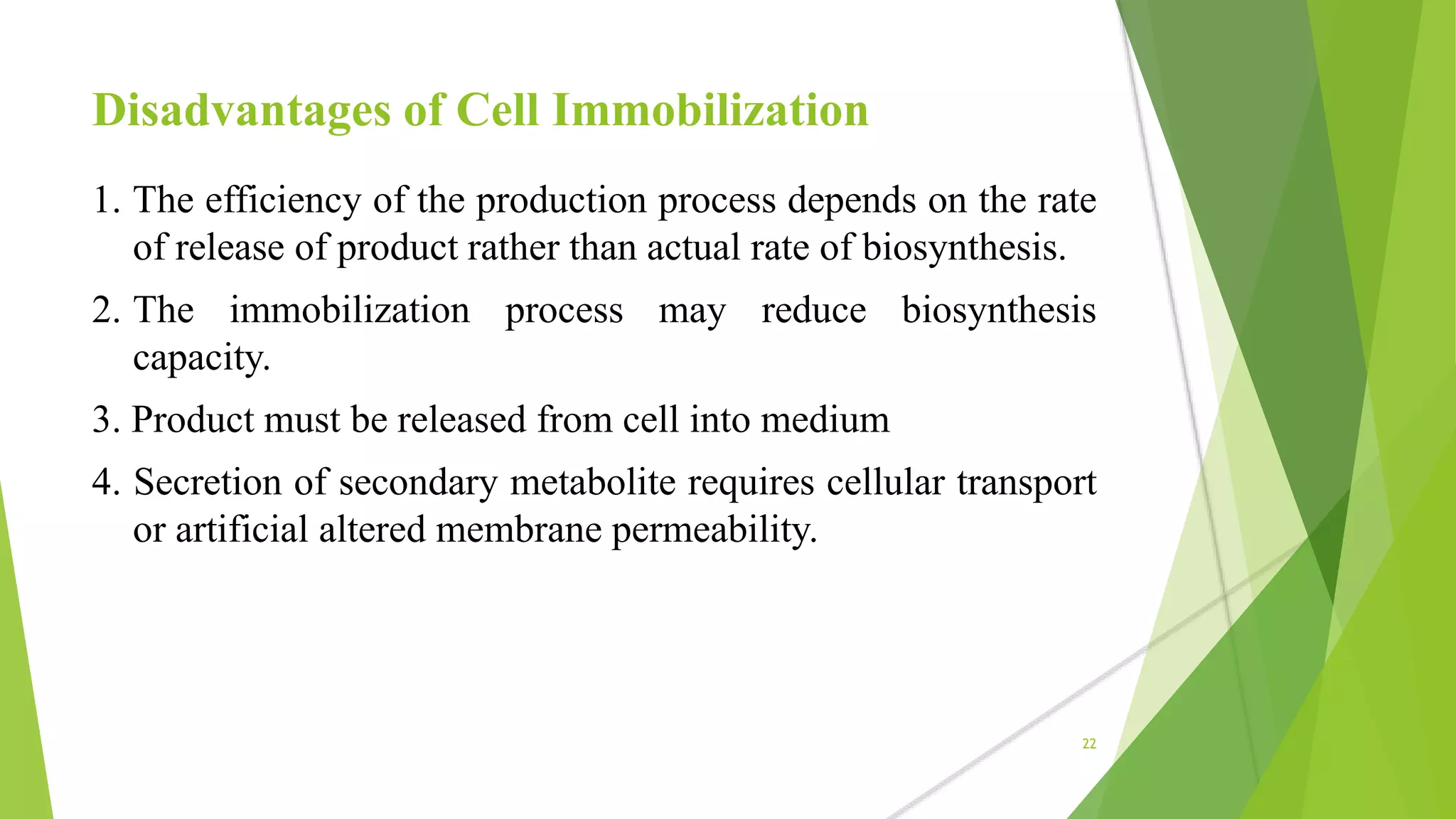 Cell immobilization technique. | PPTX