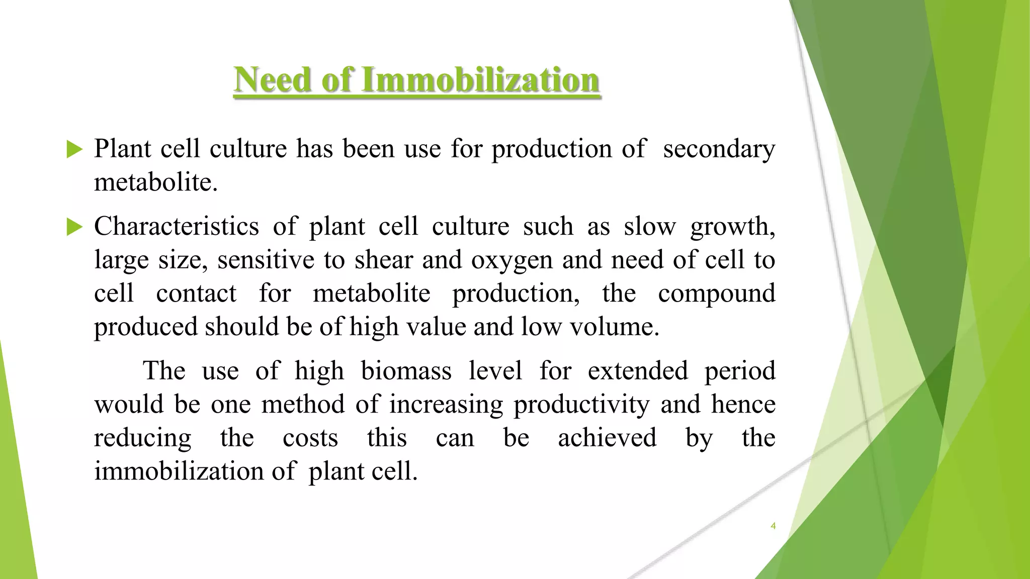 Cell immobilization technique. | PPTX