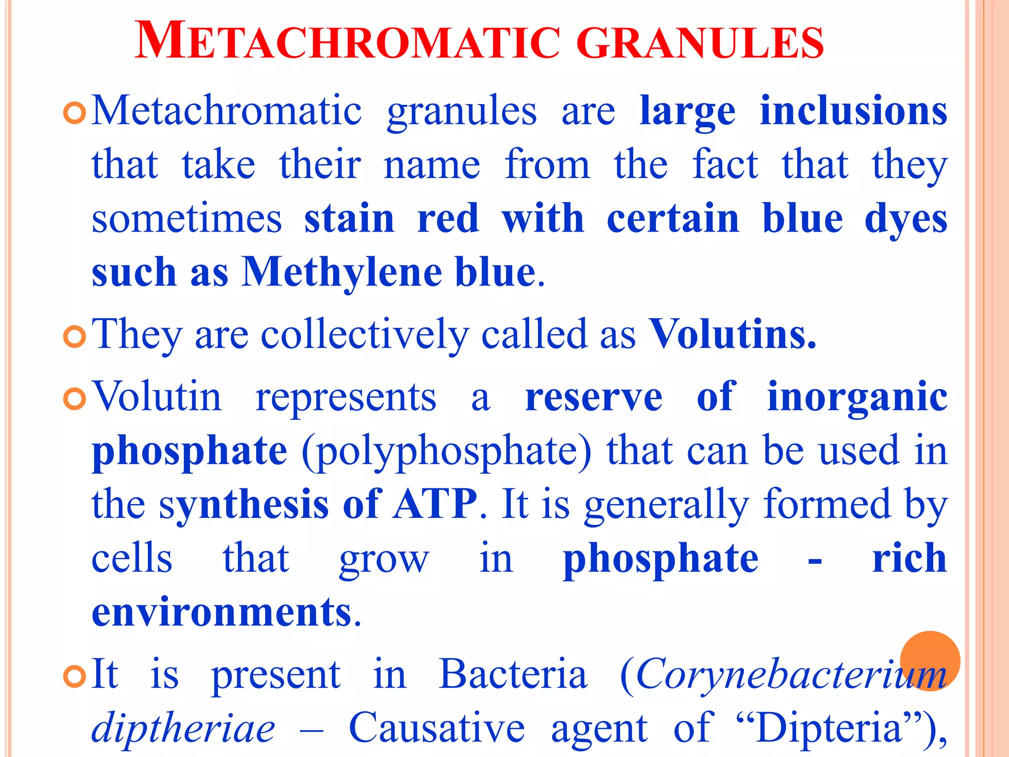 Cell inclusions | PPTX