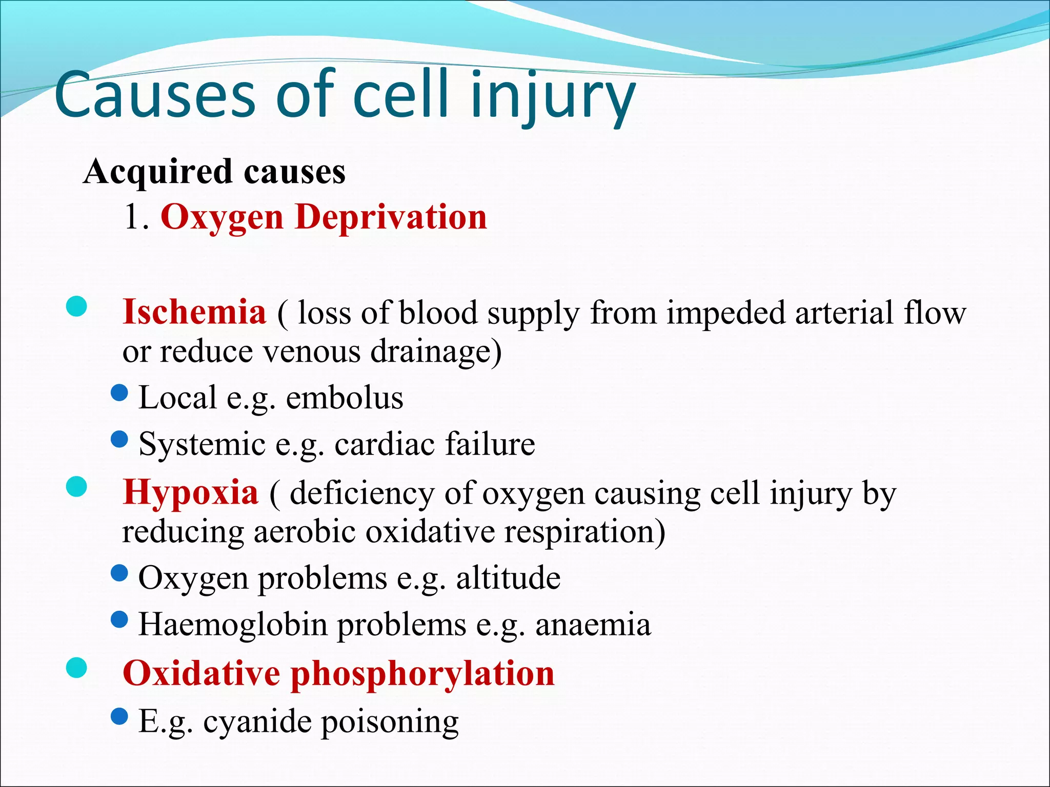 Cell injury | PPT