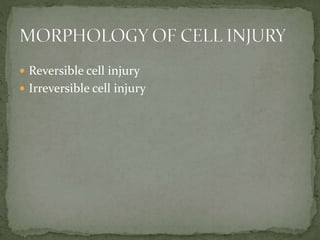 Cell injury | PPT