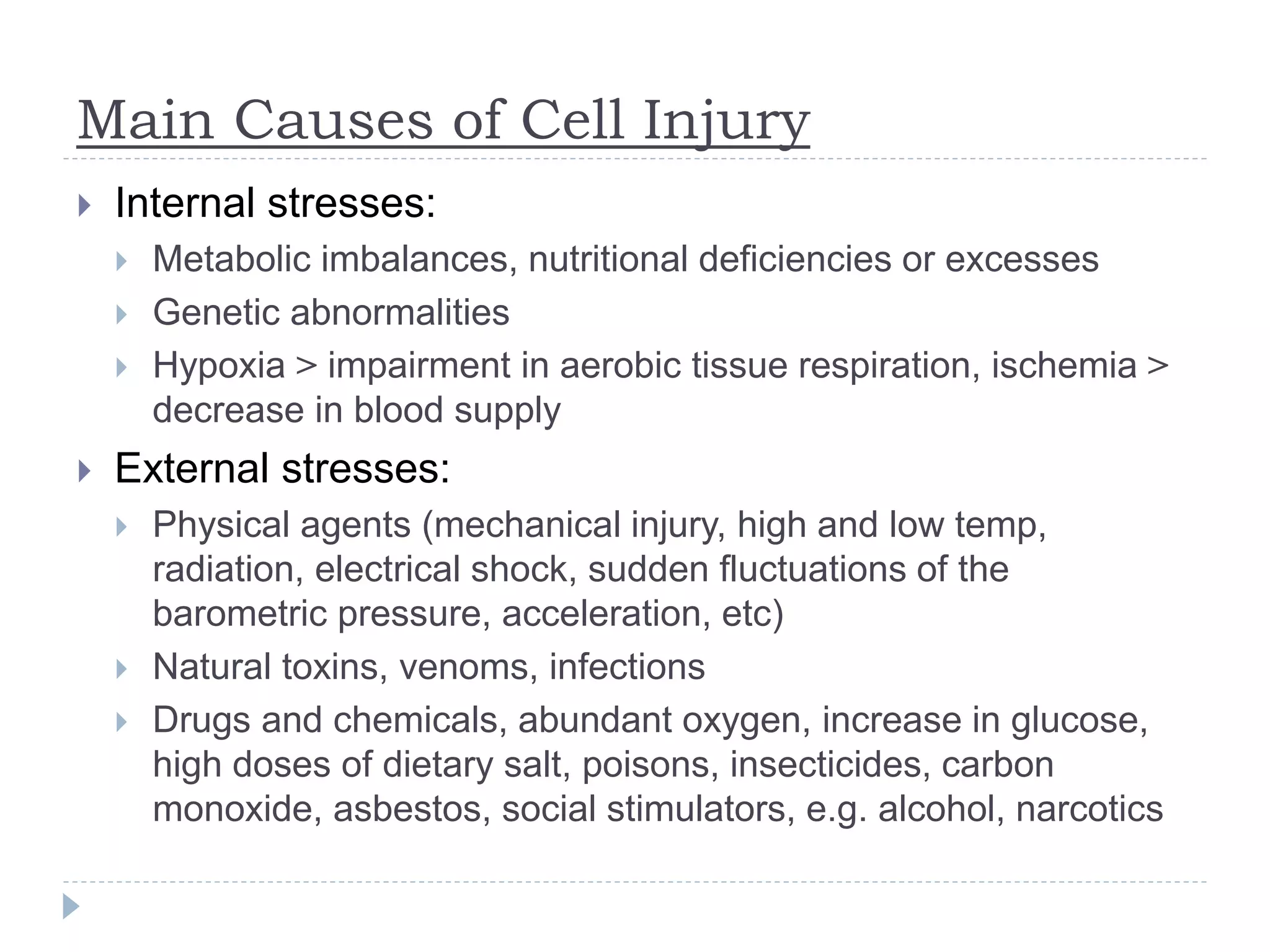 Cell injury | PPTX