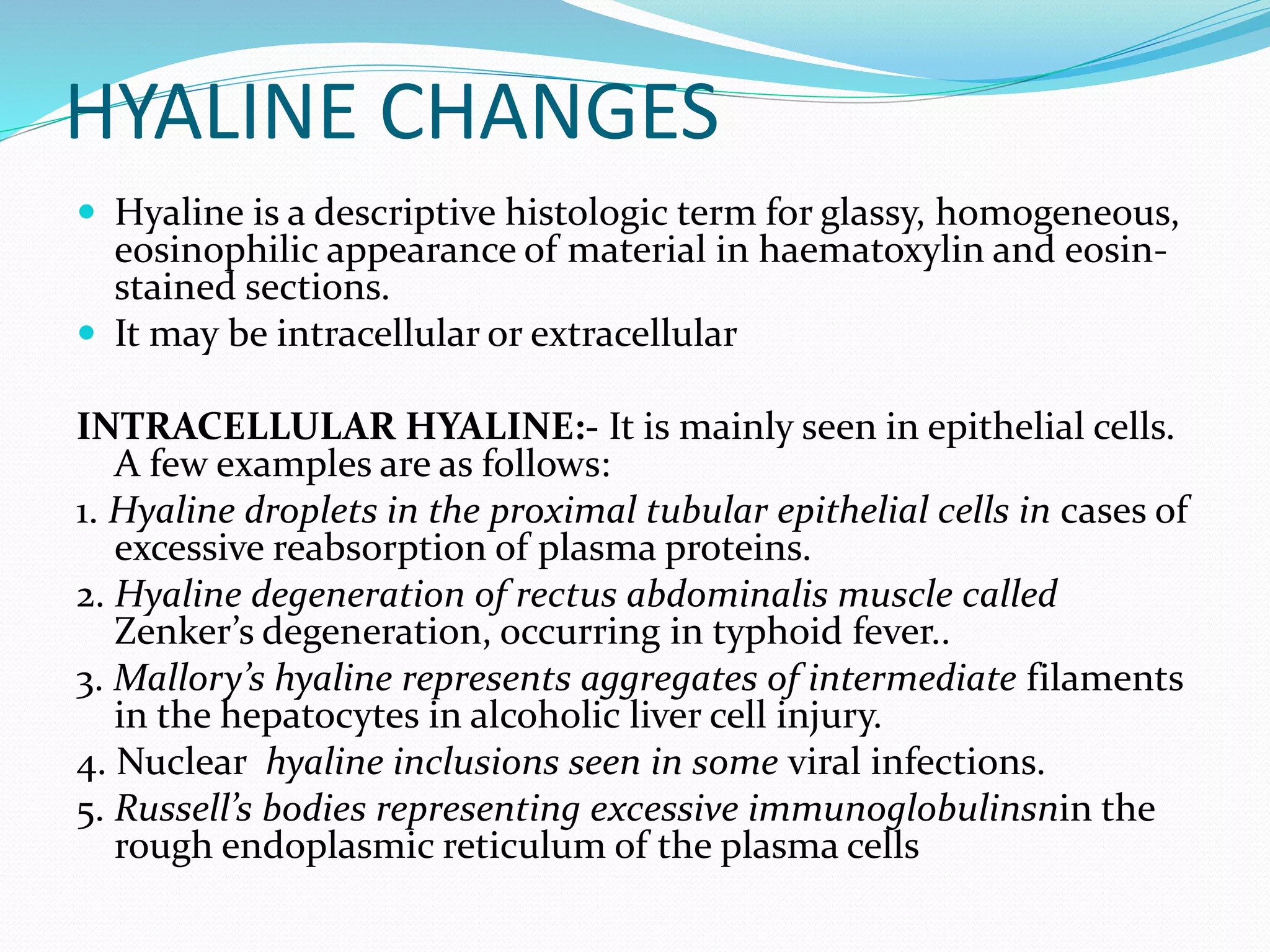Cell injury, Etiology, Pathogenesis, & Morphology of cell Injury | PPTX