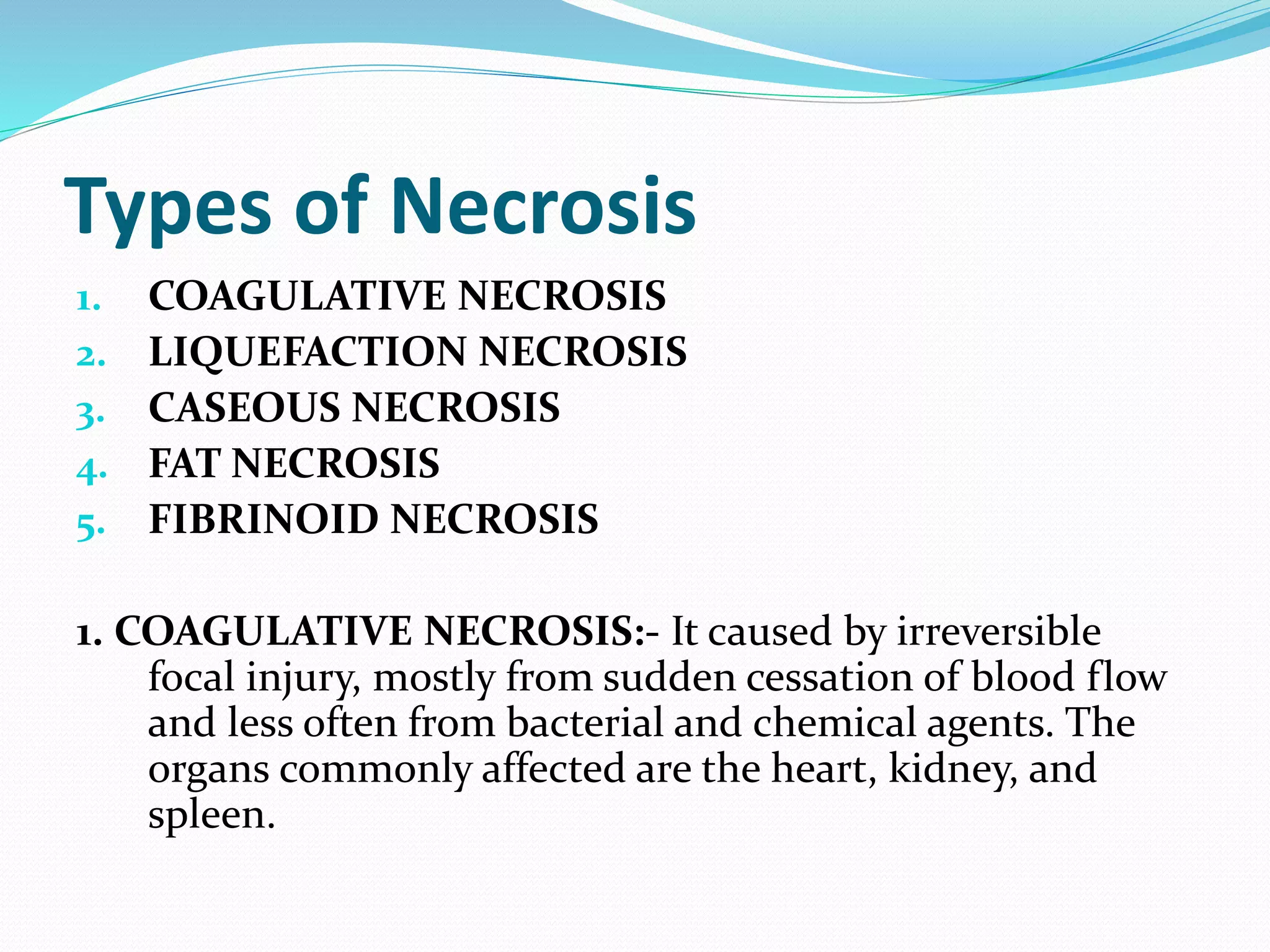 Cell injury, Etiology, Pathogenesis, & Morphology of cell Injury | PPTX