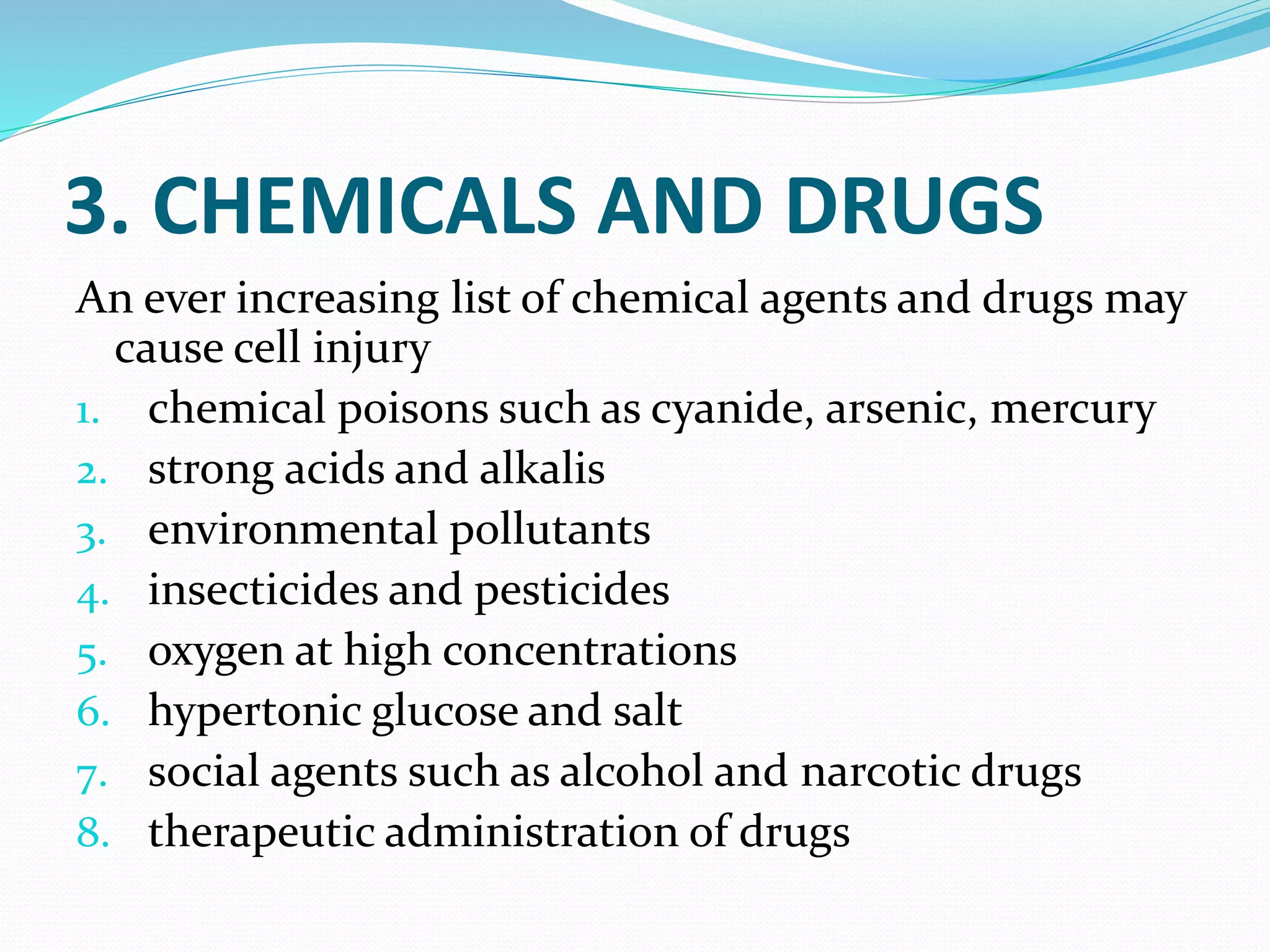 Cell injury, Etiology, Pathogenesis, & Morphology of cell Injury | PPTX