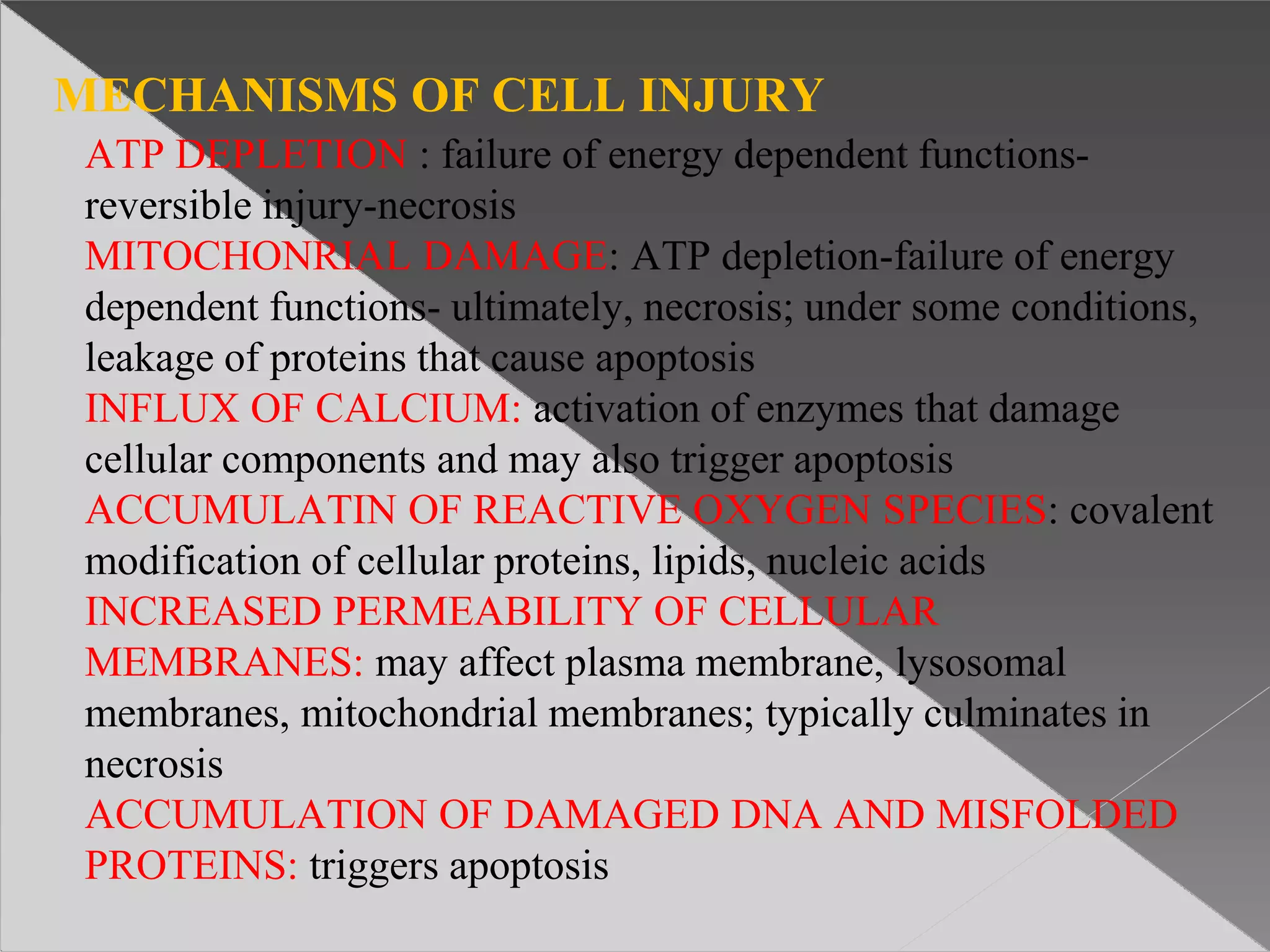 Cell death and necrosis | PPTX