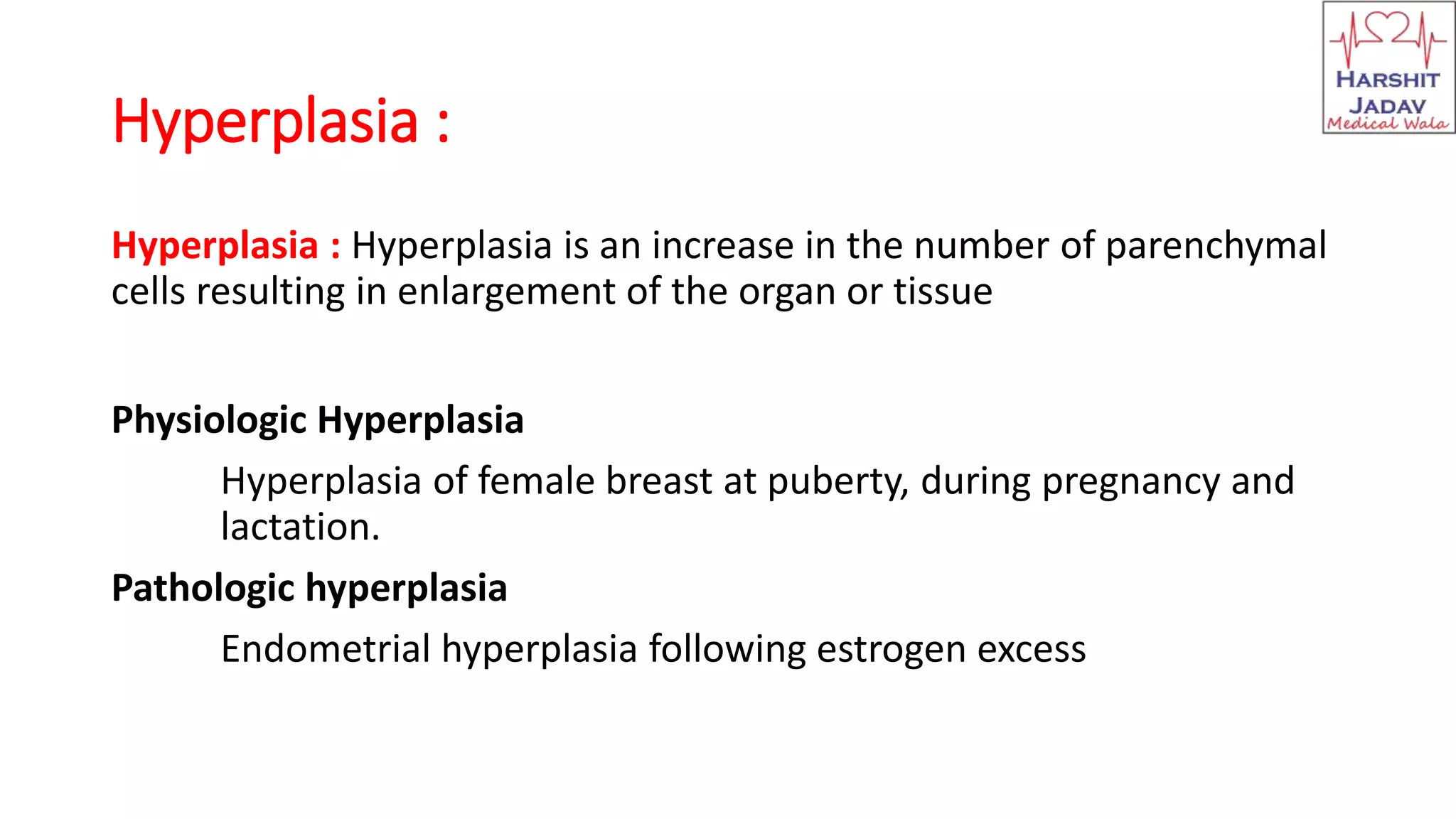 Cell injury and Cellular Adaptation: Pathology | PPTX