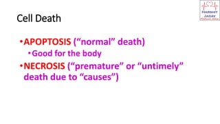 Cell injury and Cellular Adaptation: Pathology | PPTX