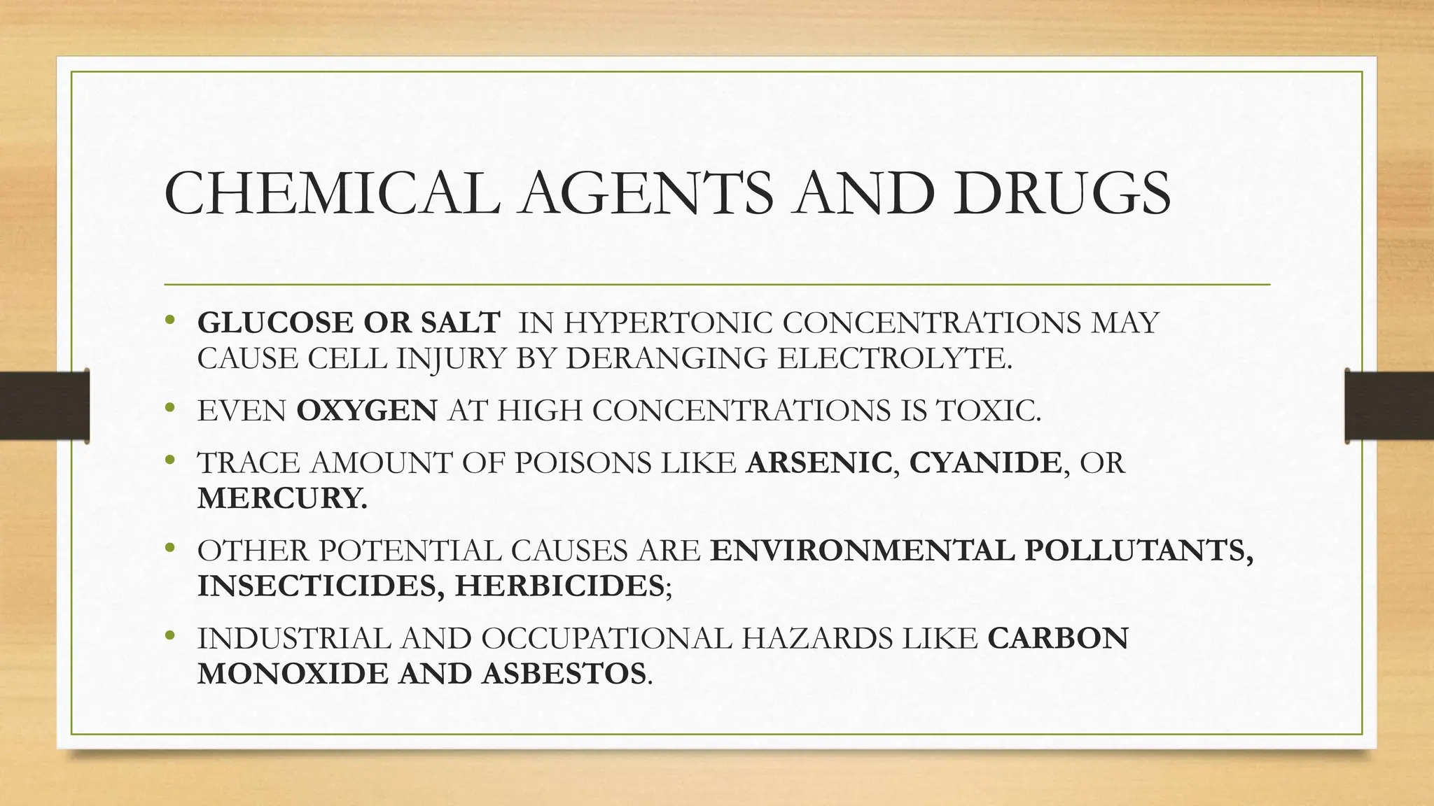 Cell Injury Pathology.pptx . | PPTX