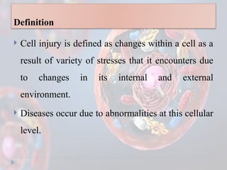 CELL INJURY (Reversible OR Irreversible Cell Injury | PPTX