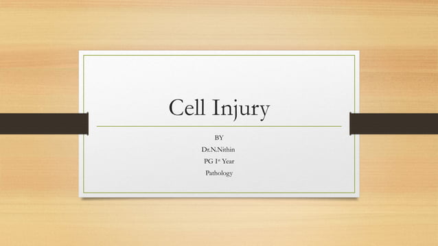 Cell Injury ppt reversible and irreversible injury | PPTX