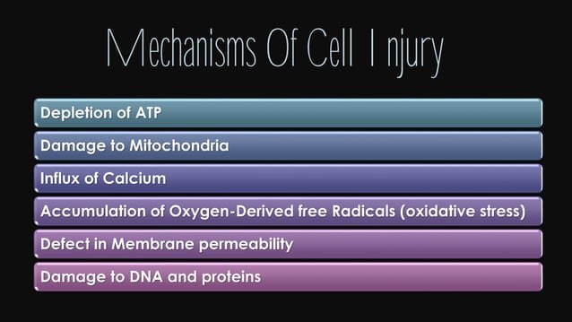 Cell injury death & adaptation | PPT