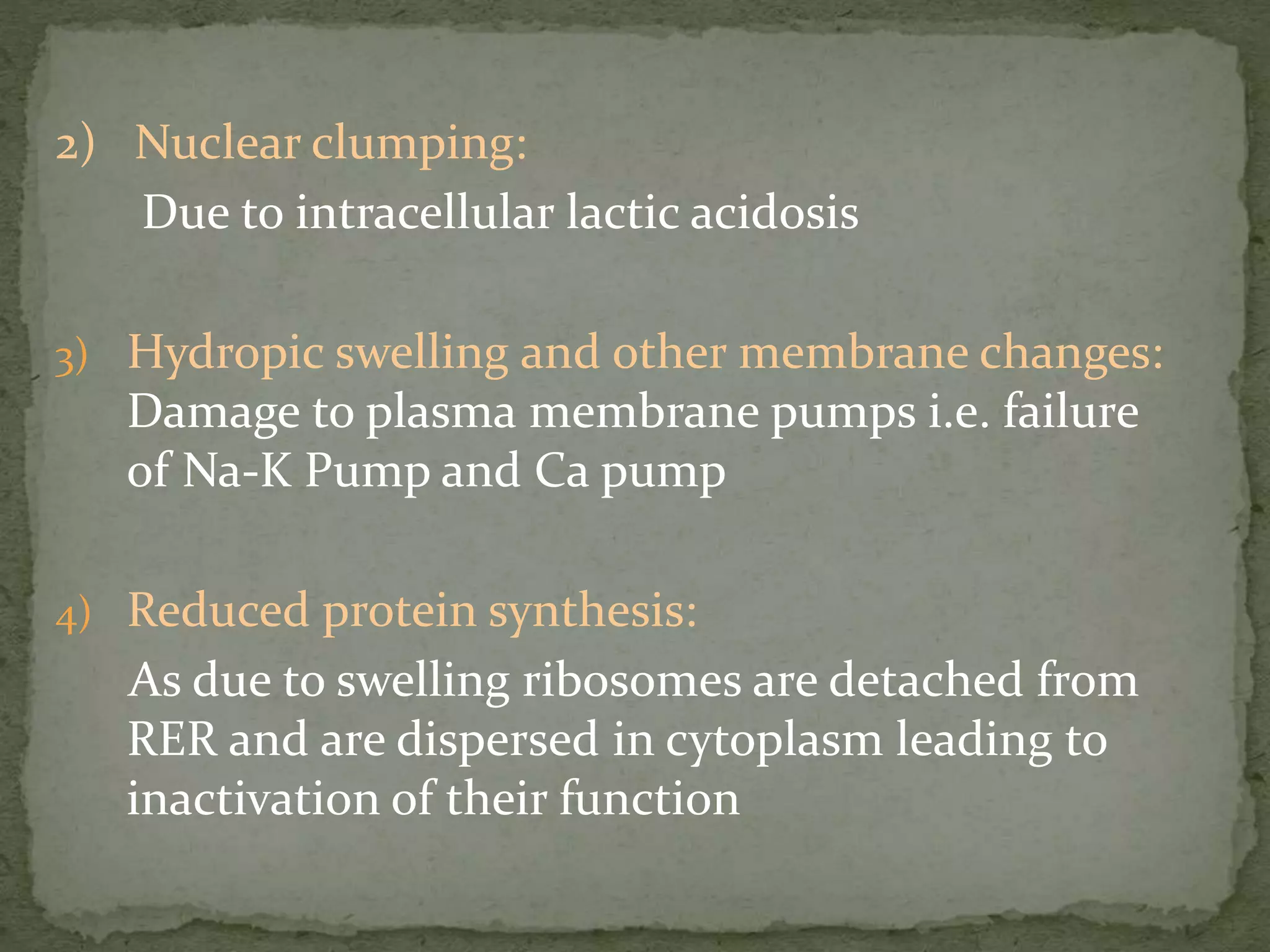 Cell injury etiology and pathogenesis | PPTX