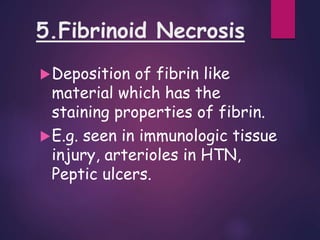 Cell injury-I Overview of cellular necrosis | PPTX