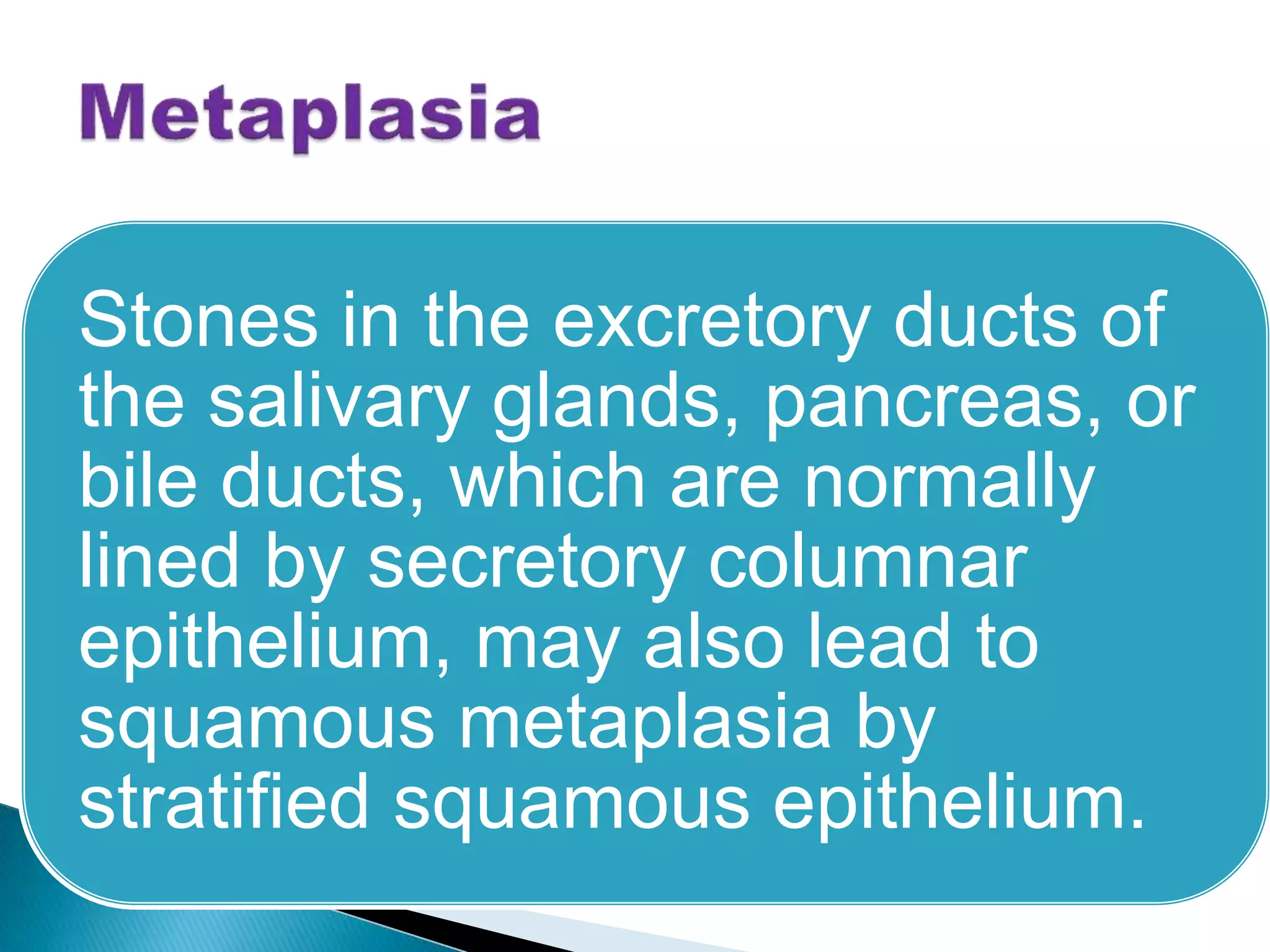 Cell injury metaplasia l autosaved] | PPTX