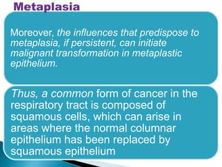 Cell injury metaplasia l autosaved] | PPTX
