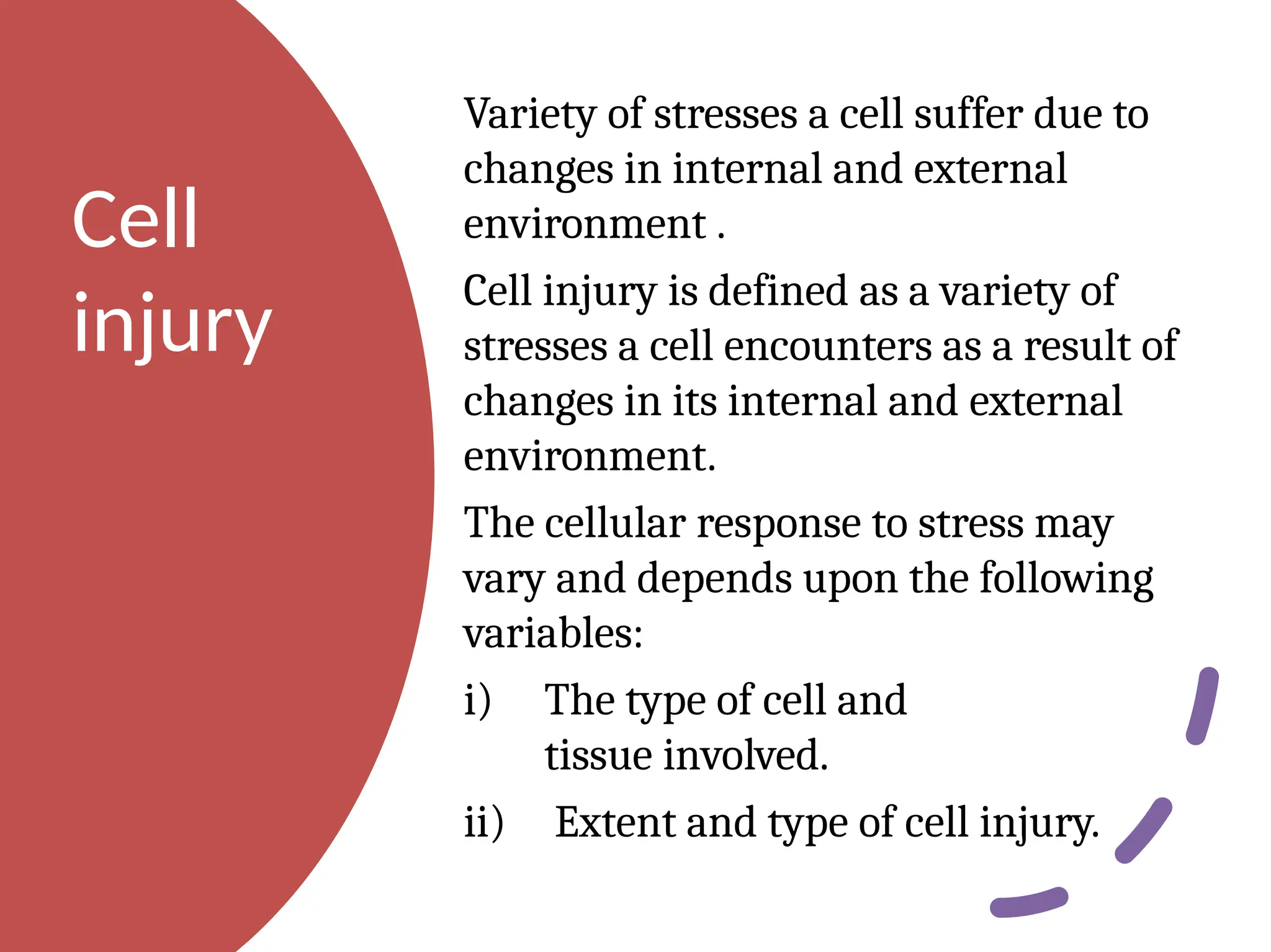 cell injury .cell injury by Rashmi singh | PPTX