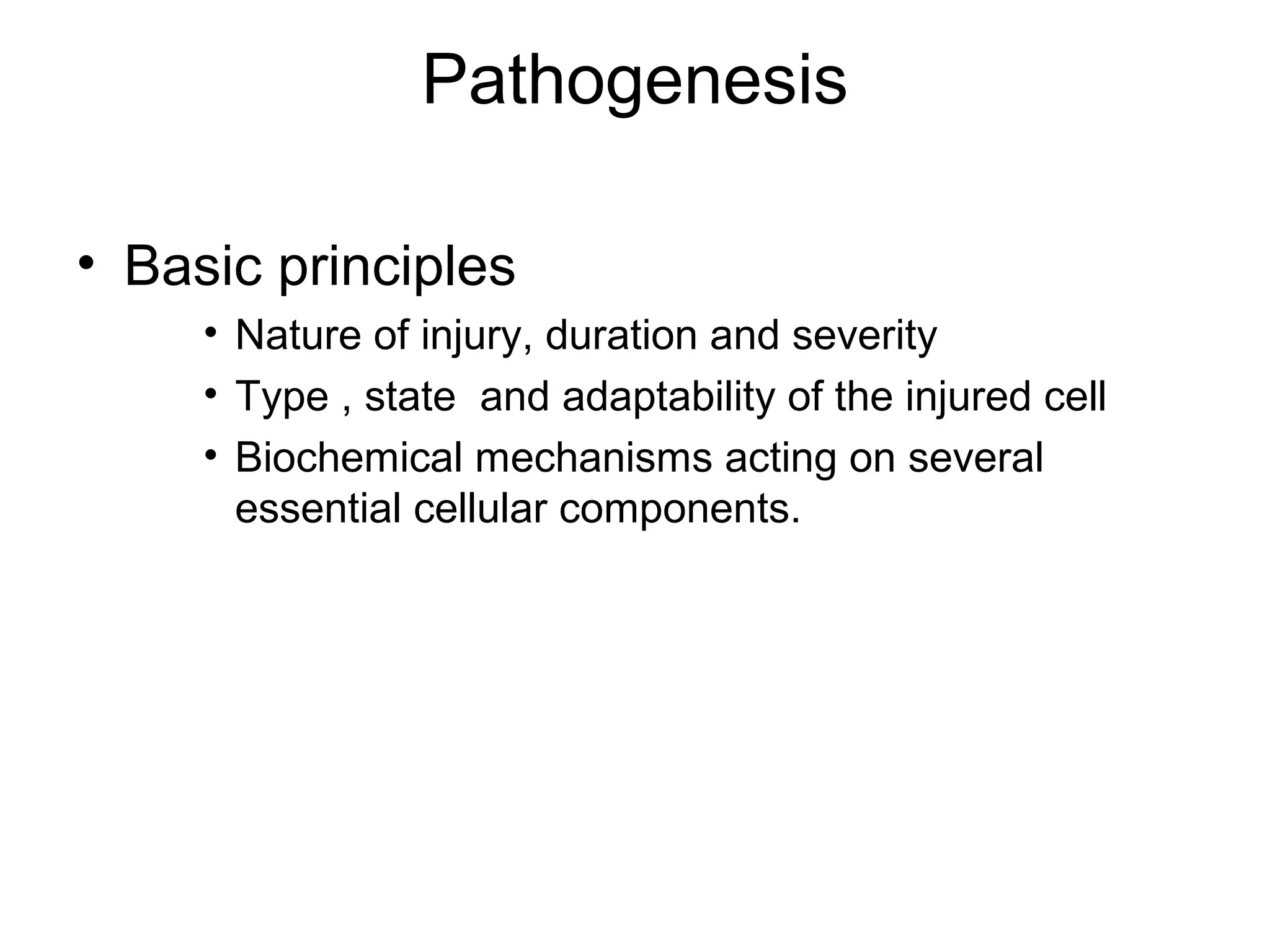 Cell injury: causes, pathogenesis, Morphology of reversible cell injury ...