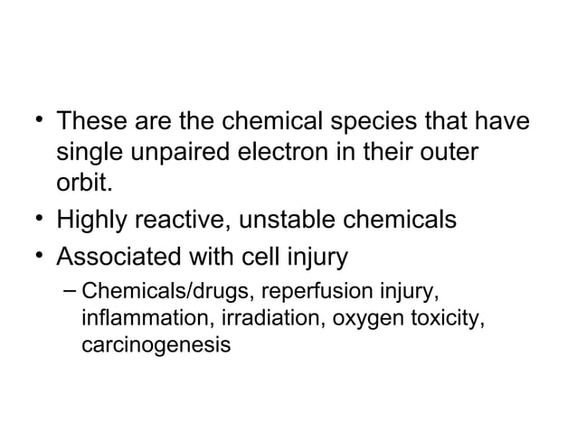 Cell injury: causes, pathogenesis, Morphology of reversible cell injury ...