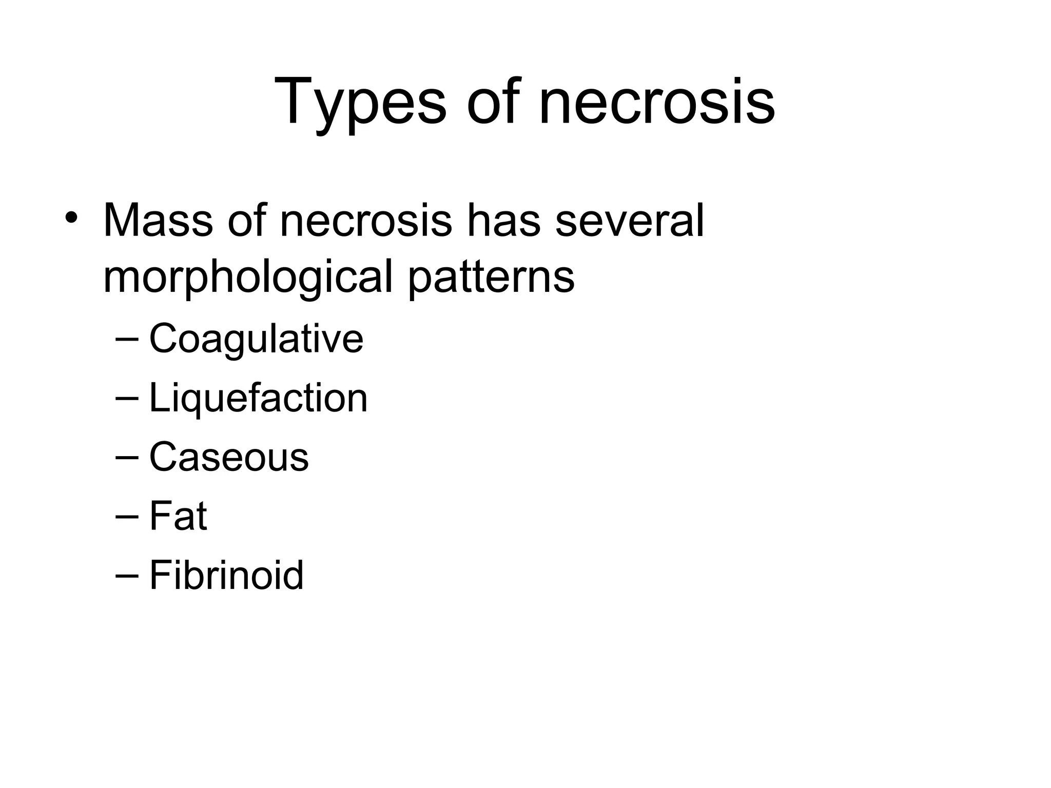 Cell injury: Necrosis and Gangrene | PPT