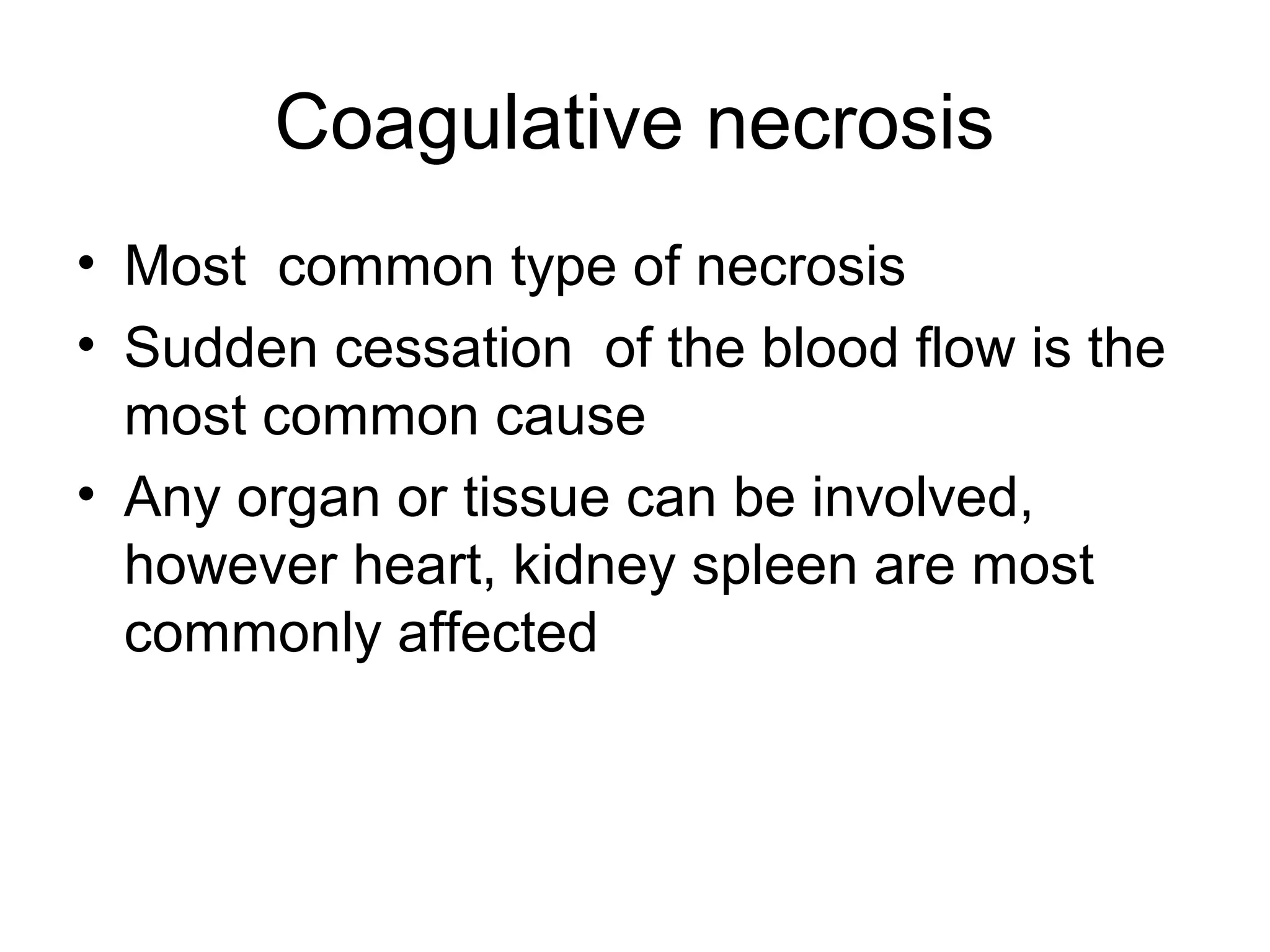 Cell injury: Necrosis and Gangrene | PPT