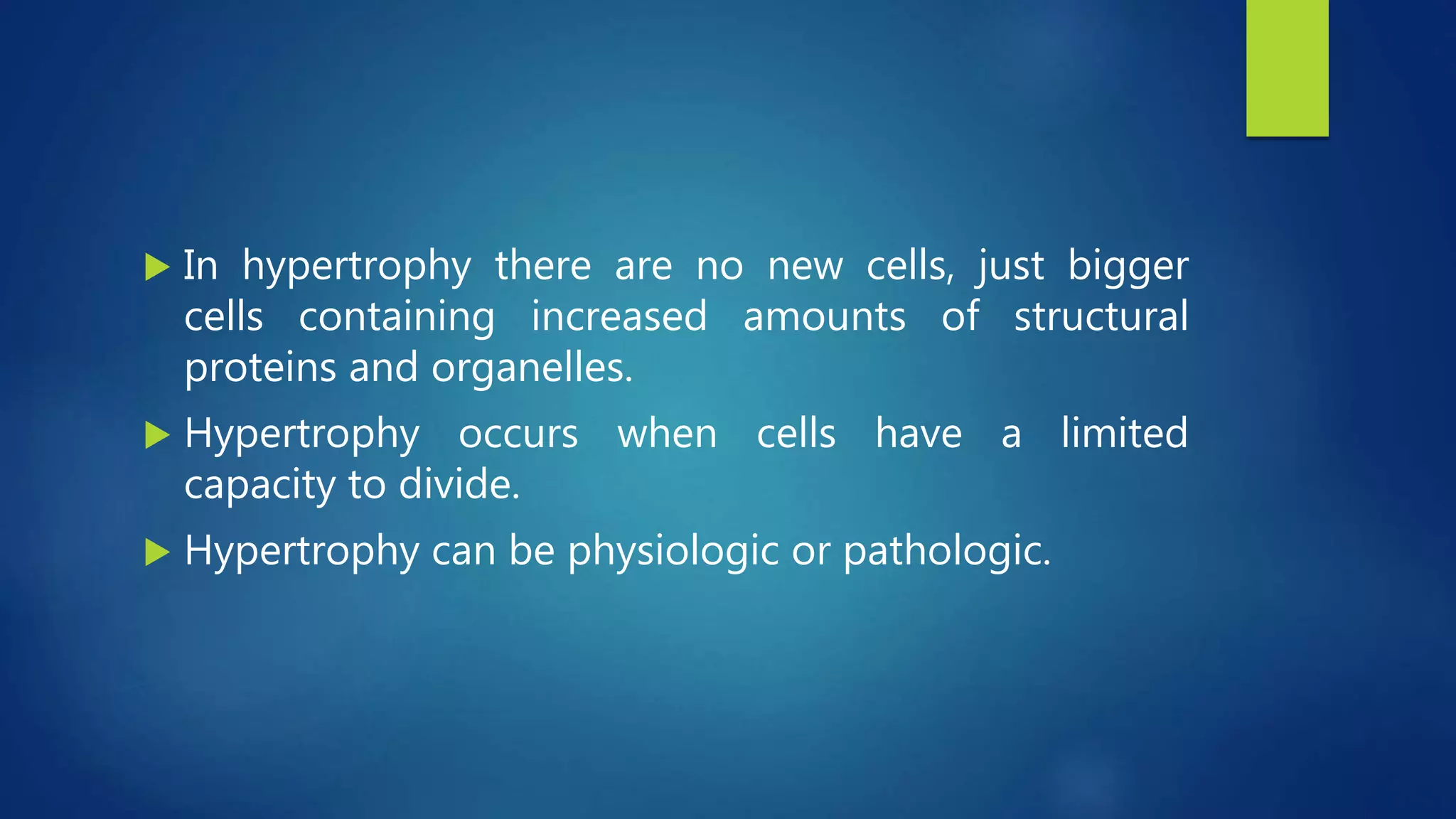 Cell injury and hypertrophy | PPTX