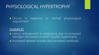 Cell injury and hypertrophy | PPTX