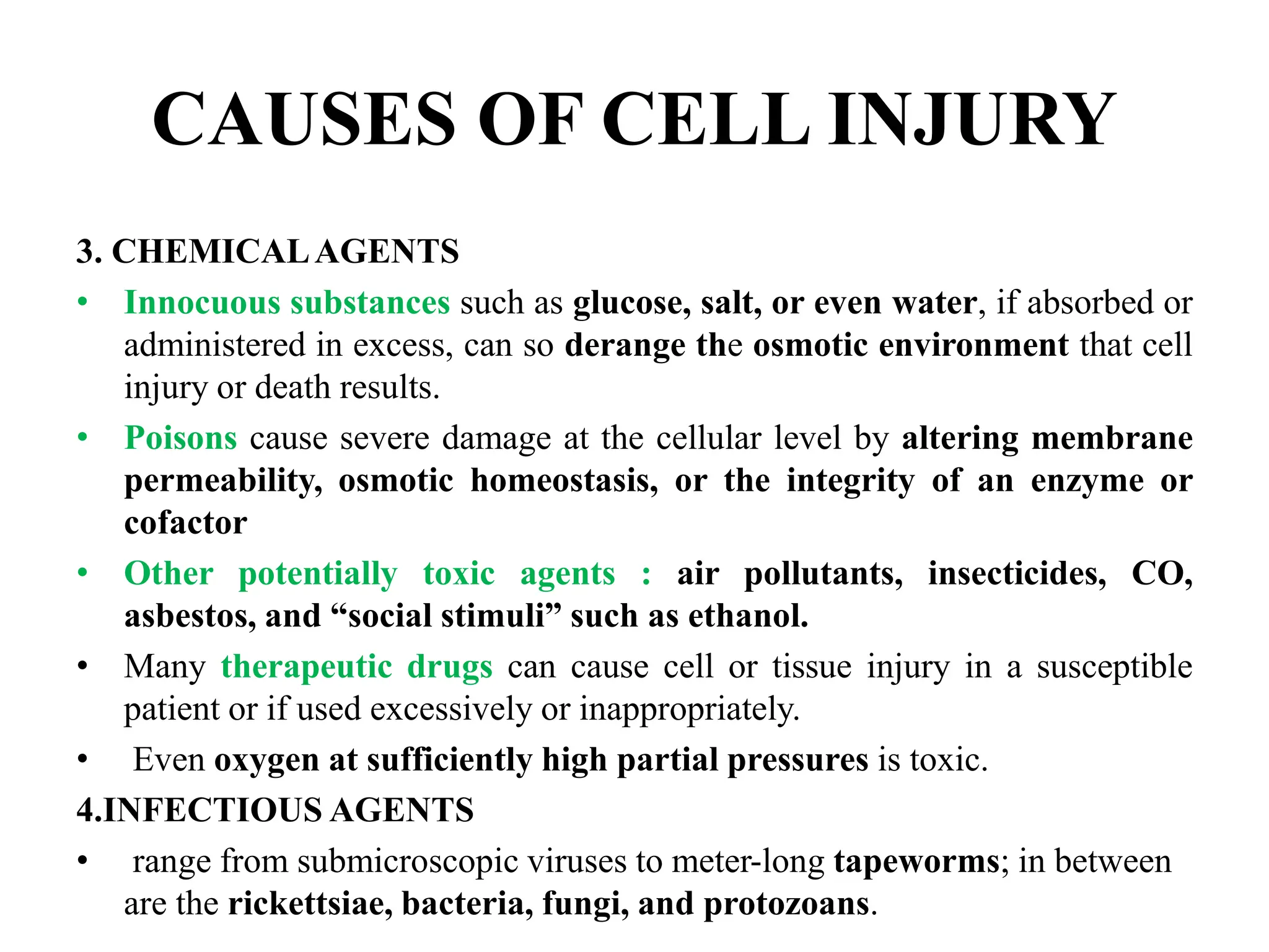 cell injury and necrosis mechanism Pathology.ppt