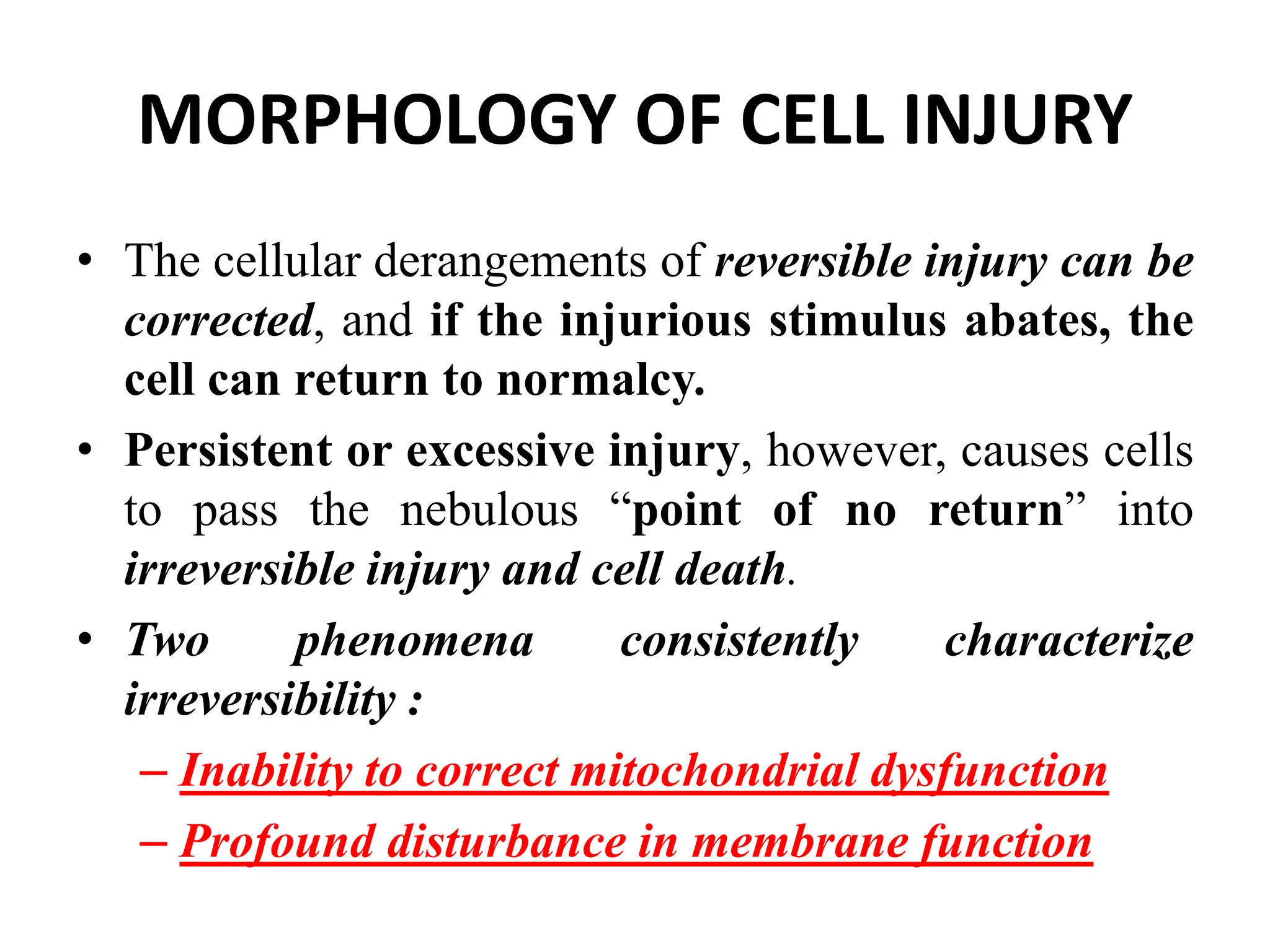 cell injury and necrosis mechanism Pathology.ppt