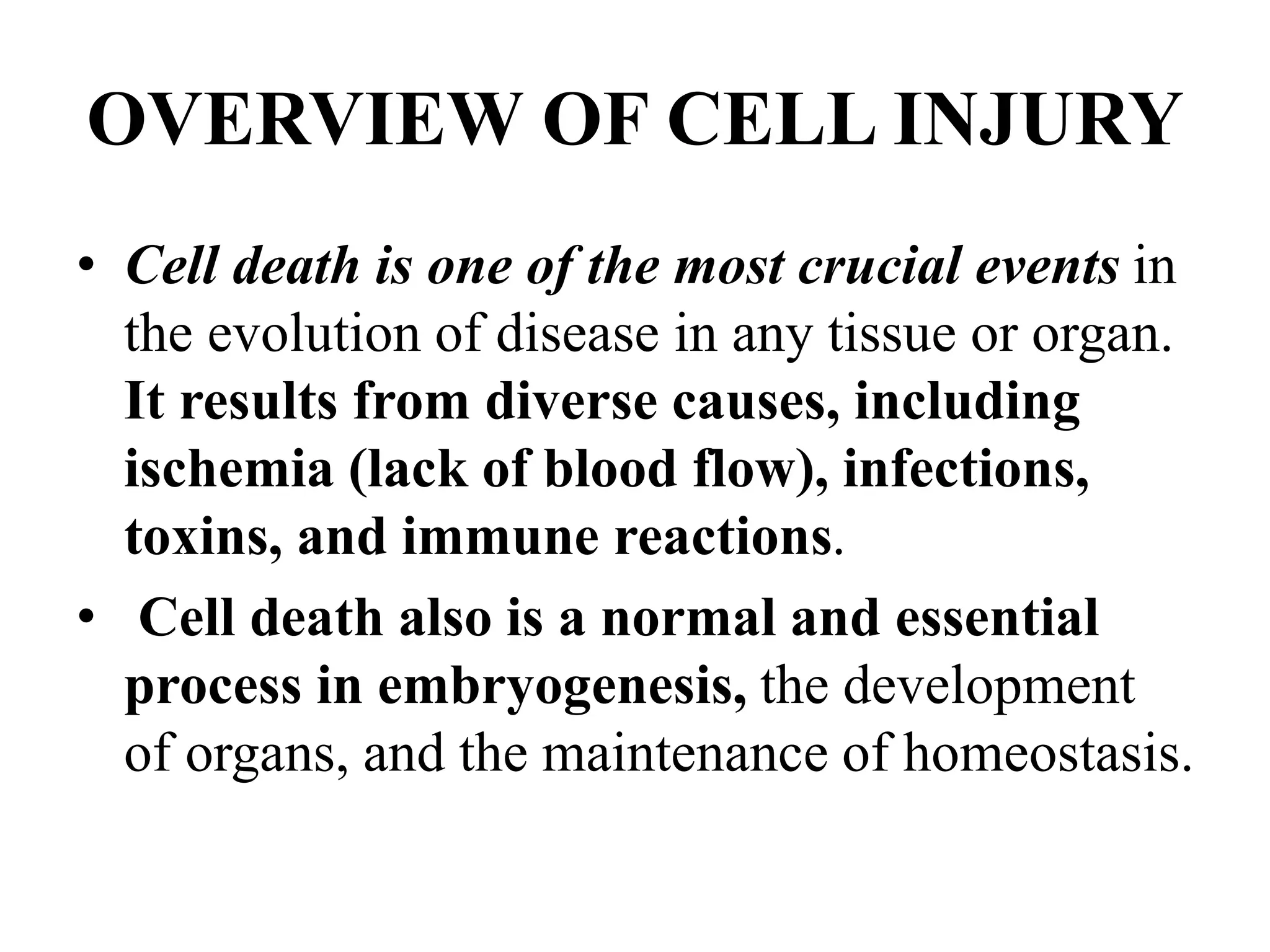 cell injury and necrosis mechanism Pathology.ppt