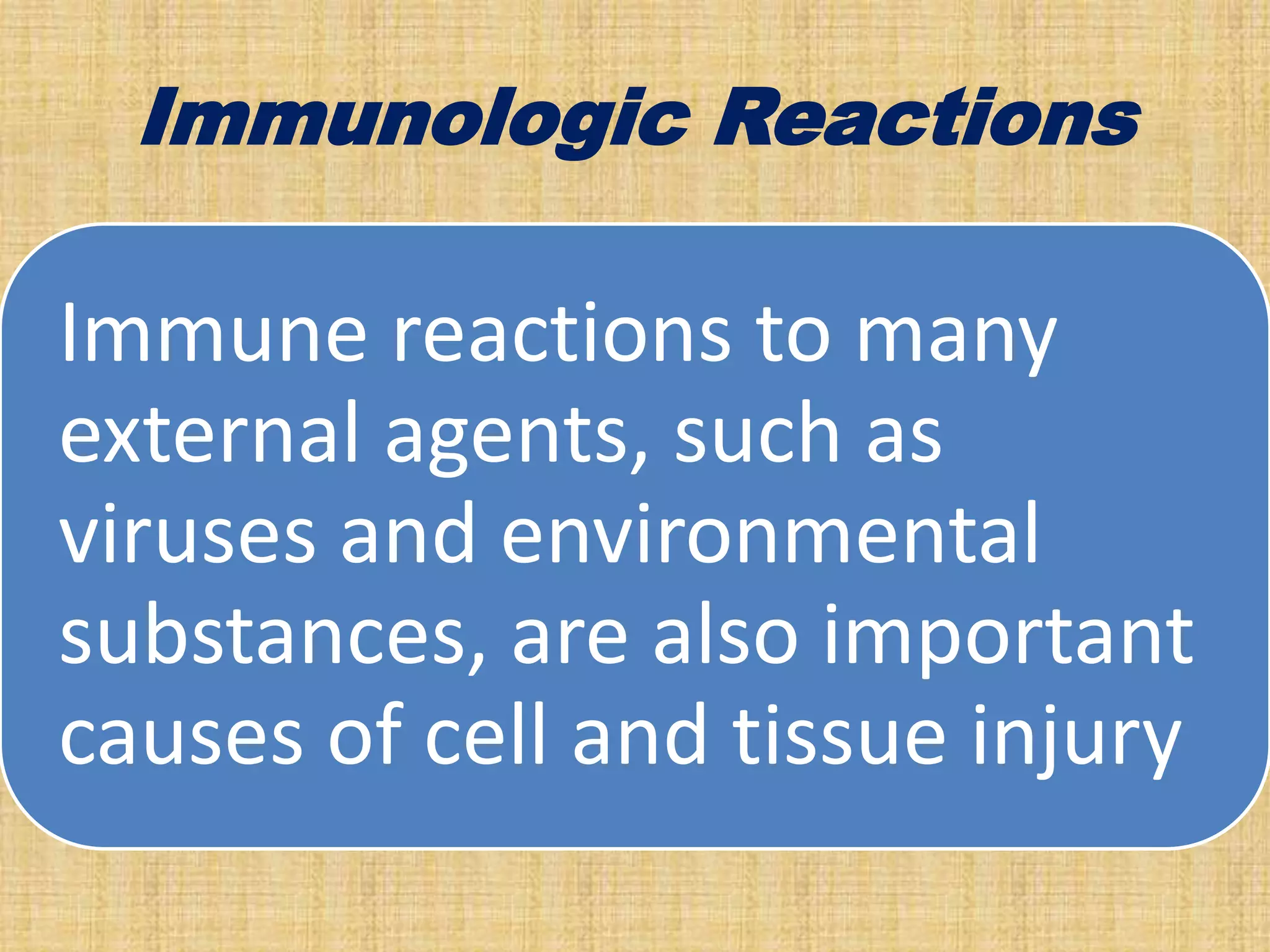 Cell injury causes and overview of cell injury and cell death lect 4 ...