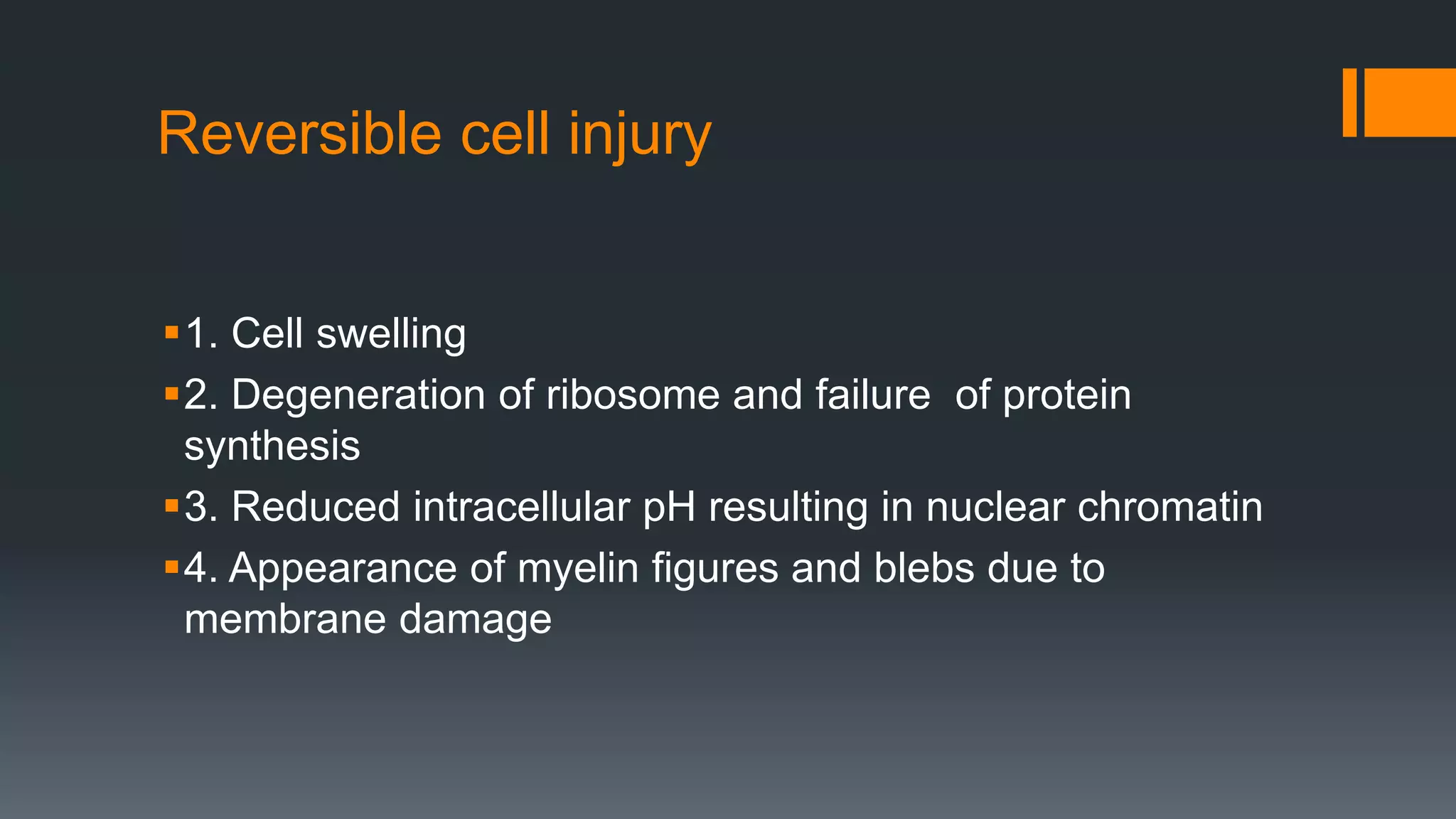 Cell injury cell swelling necrosis fatty change | PPTX