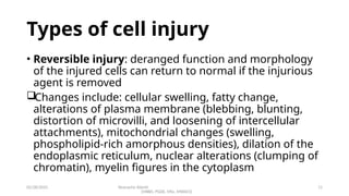 Histopathology: Cell injury, death and adaptation lecture-1 | PPTX