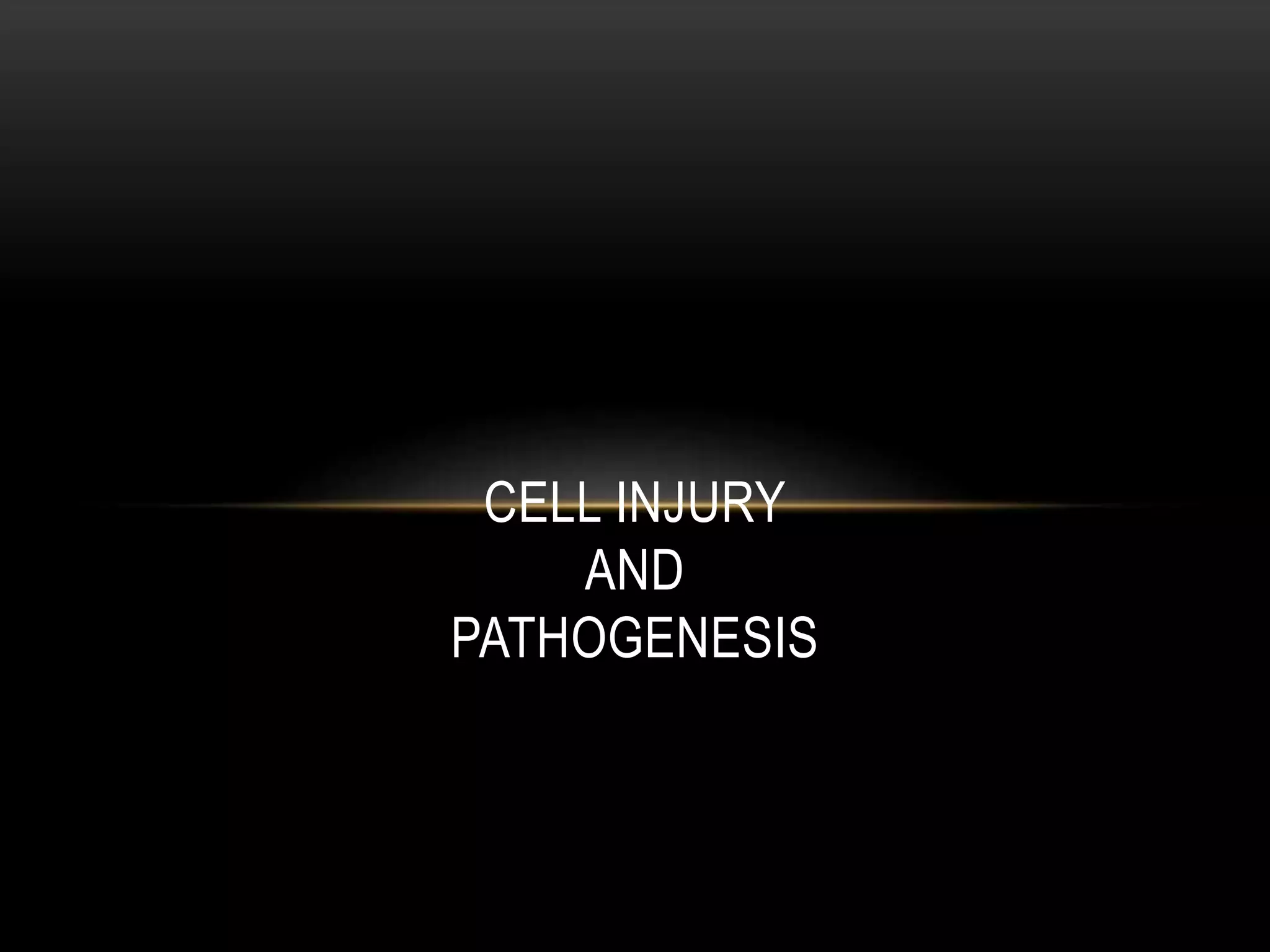 Cell injury | PPTX