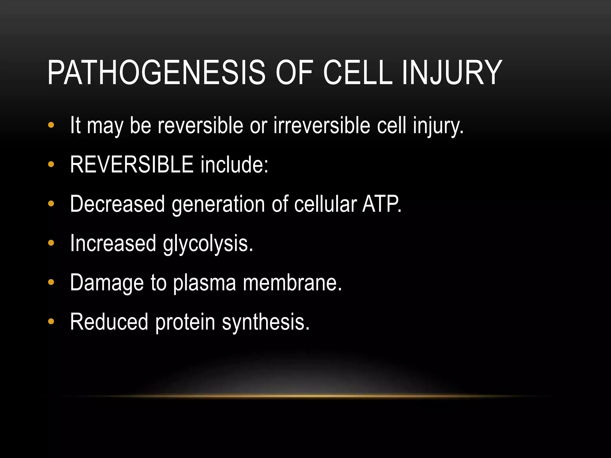 Cell injury | PPTX