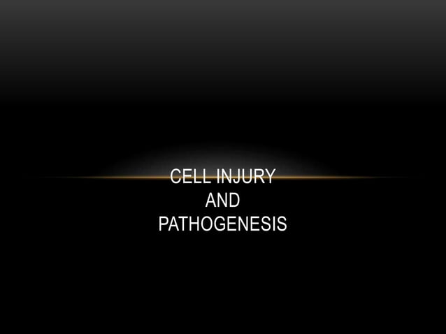 Cell injury | PPTX