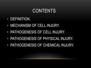 Cell injury | PPTX