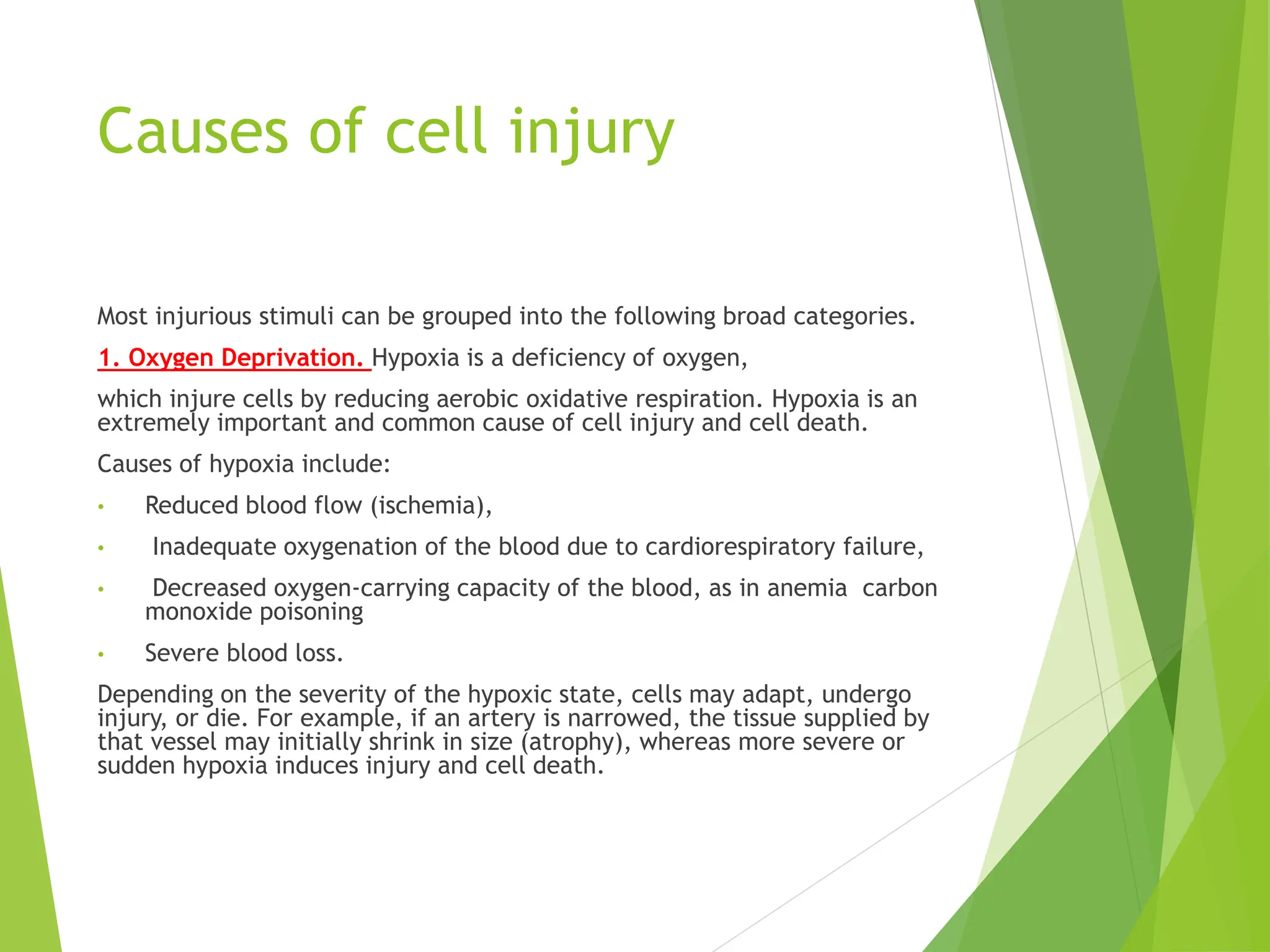 CELL INJURY NEW.pathology of cell injury .pptx