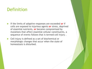 CELL INJURY NEW.pathology of cell injury .pptx