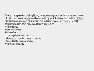 cell isolation and cell isolation methods | PPT
